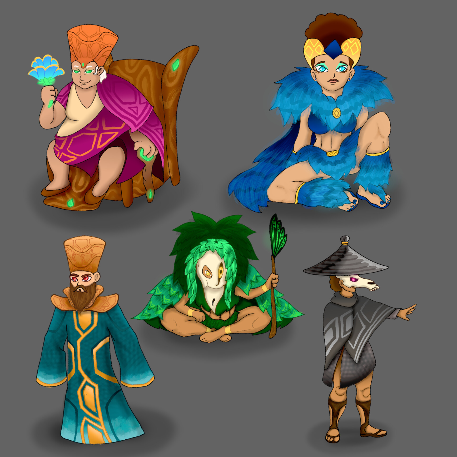 ArtStation - NPC sheet