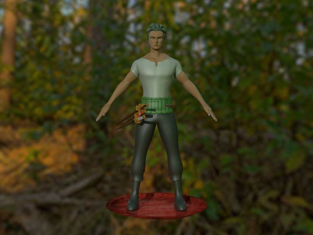 ArtStation - Roronoa Zoro