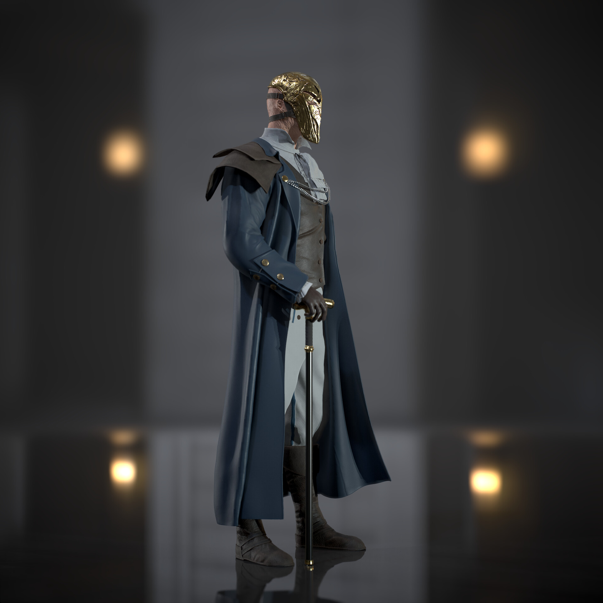 Jeremy Styles - Justicar Ostap - "The Wraith" - Character Fan Art