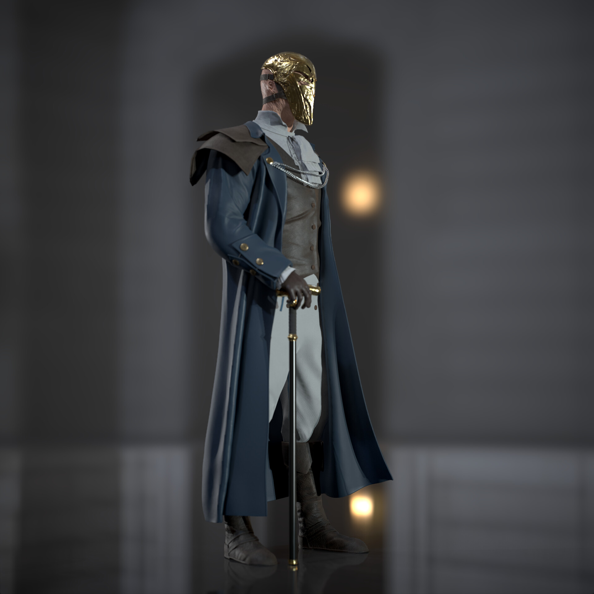 Jeremy Styles - Justicar Ostap - "The Wraith" - Character Fan Art