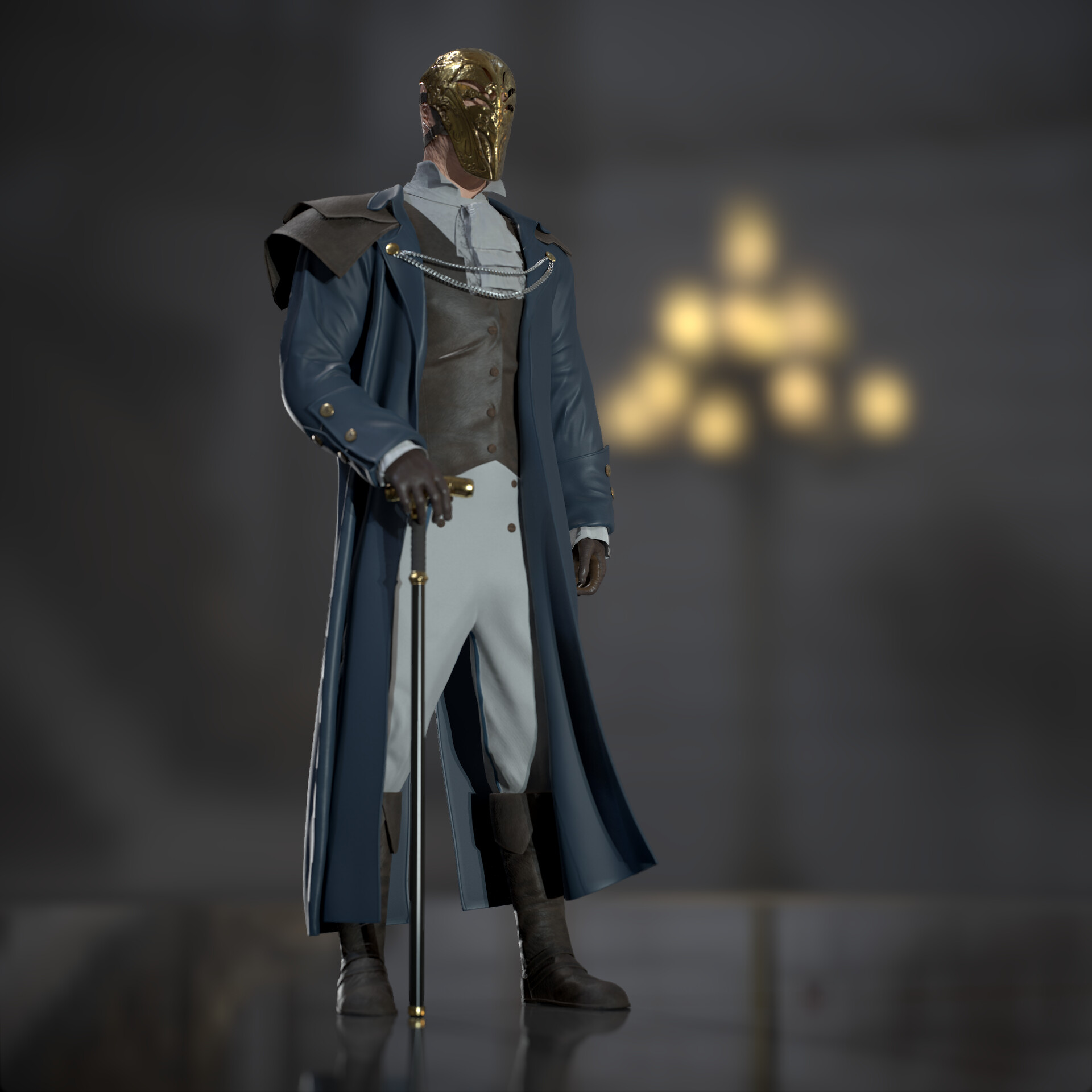 Jeremy Styles - Justicar Ostap - "The Wraith" - Character Fan Art