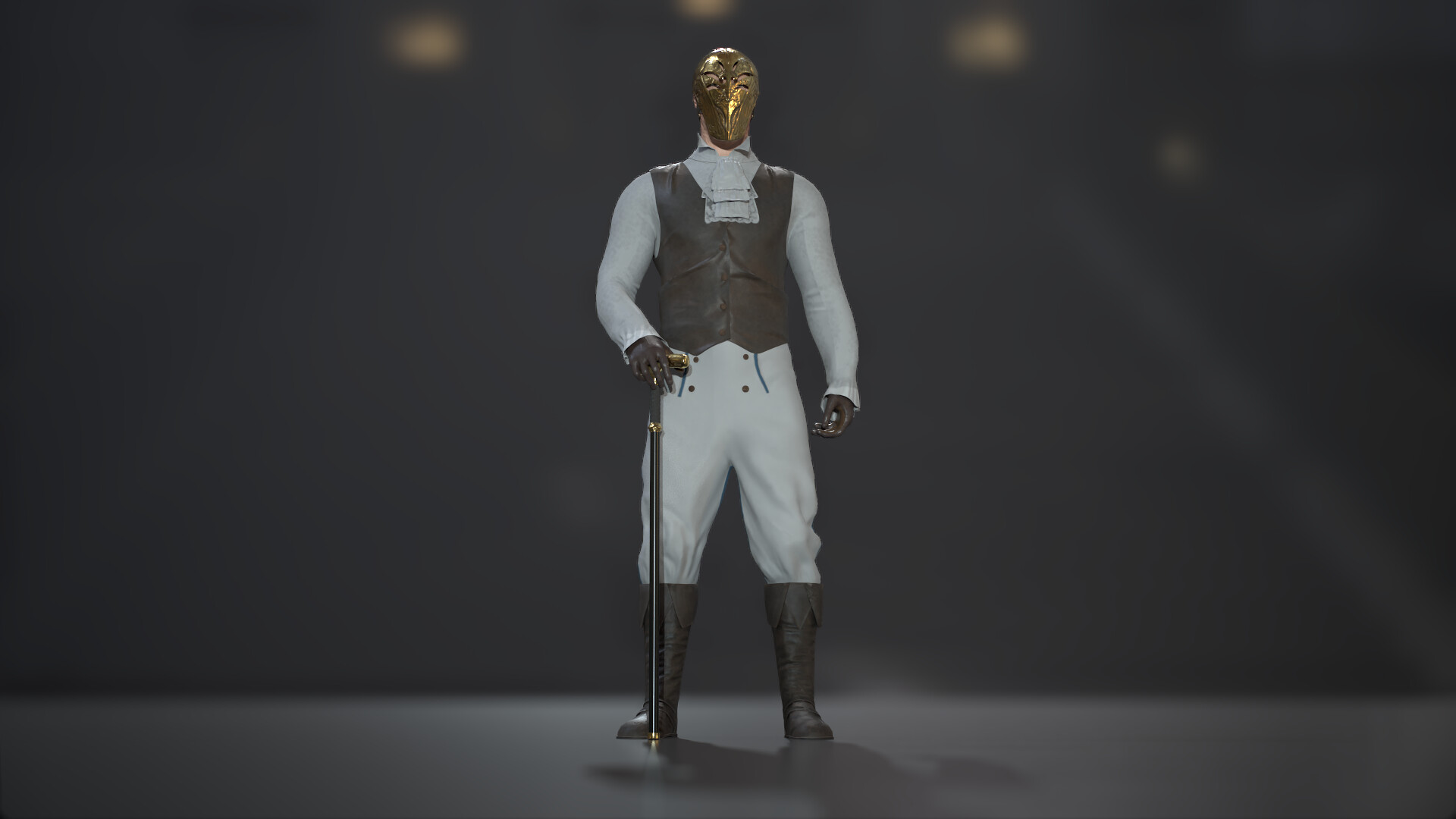 Jeremy Styles - Justicar Ostap - "The Wraith" - Character Fan Art