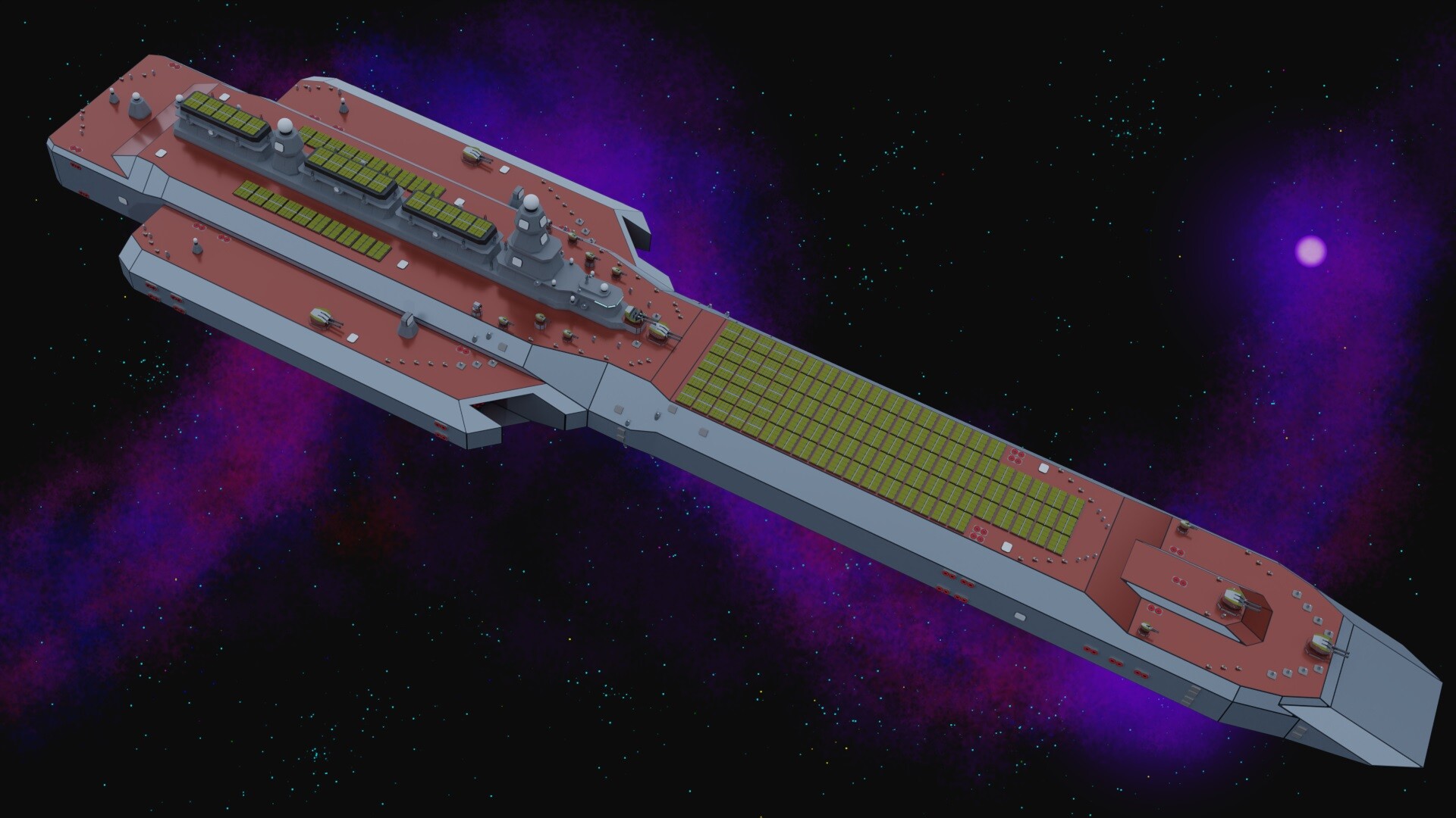 ArtStation - UAF Large Arsenal ship