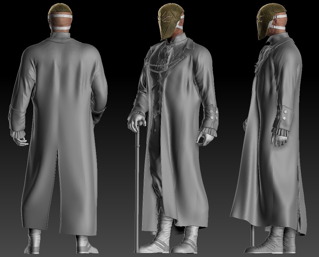 Jeremy Styles - Justicar Ostap - "The Wraith" - Character Fan Art