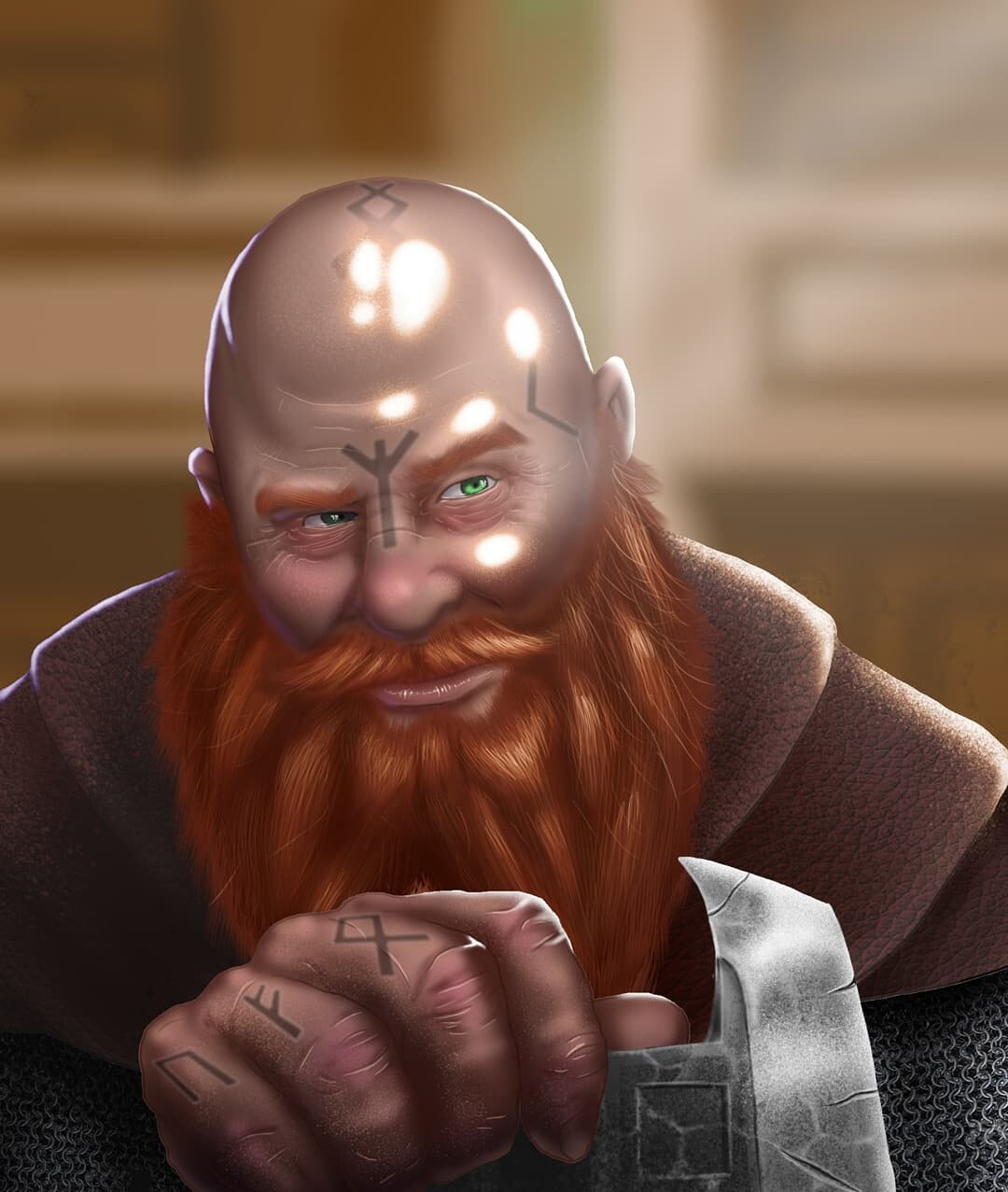 ArtStation - A very suspicious dwarf