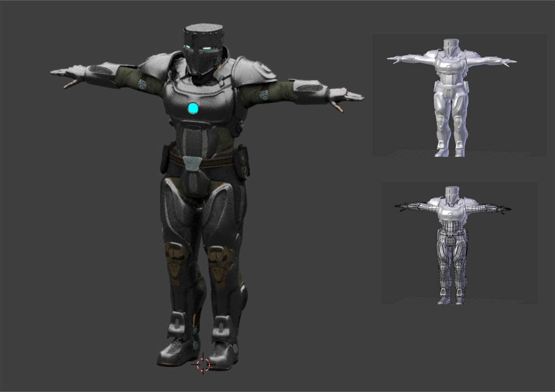 ArtStation - Iron Knight Modelling