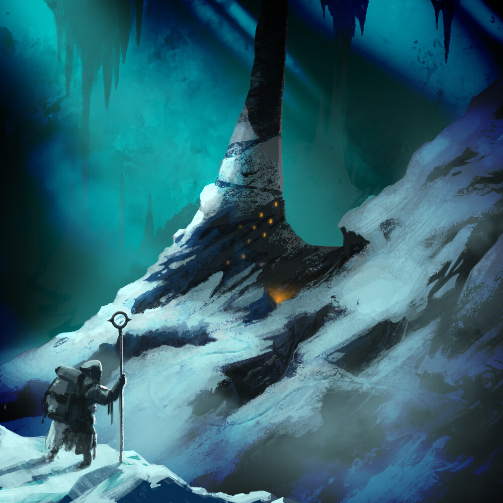 ArtStation - Frozen Cave
