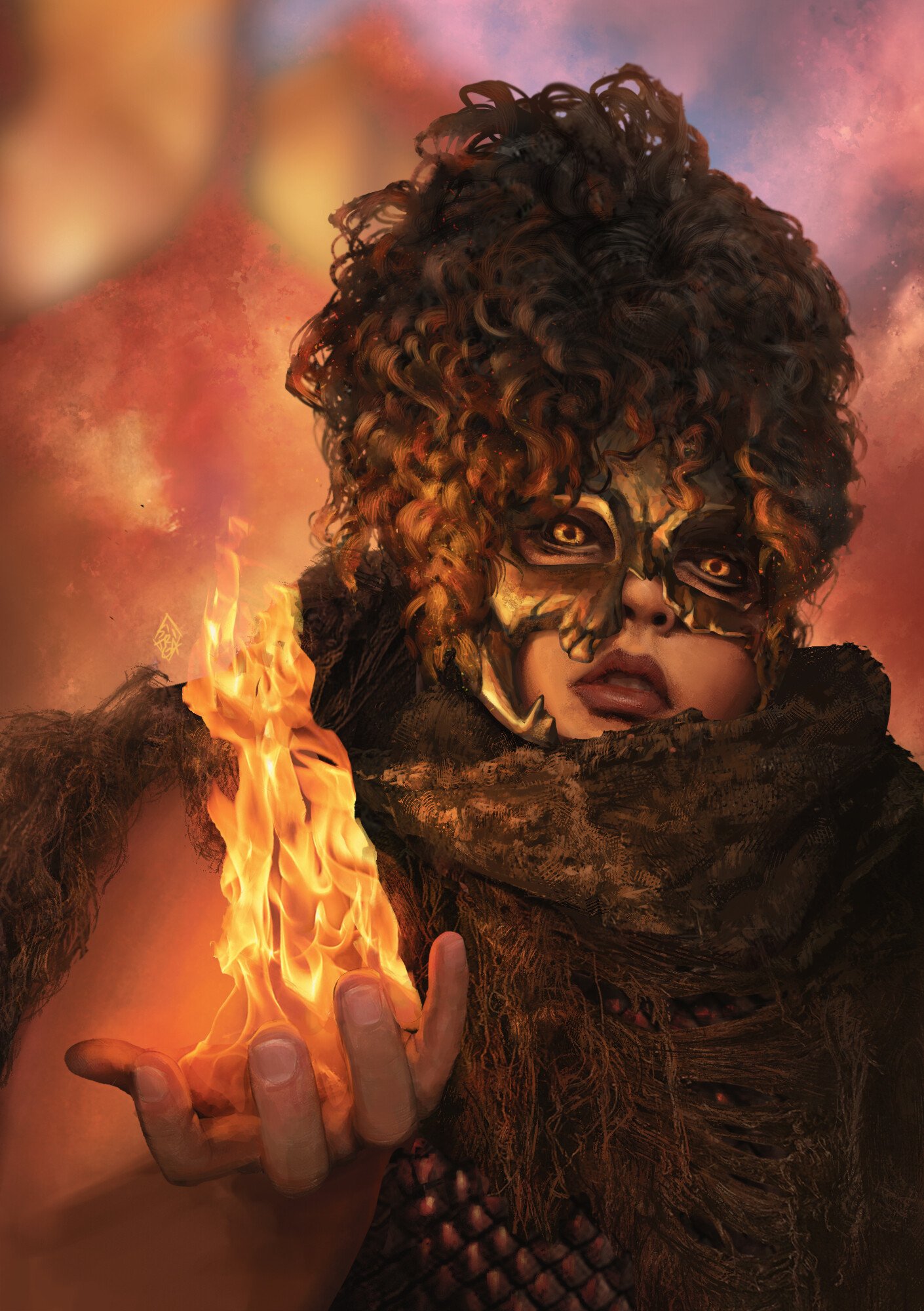 ArtStation - Marcia: accidental Avernus Warlord