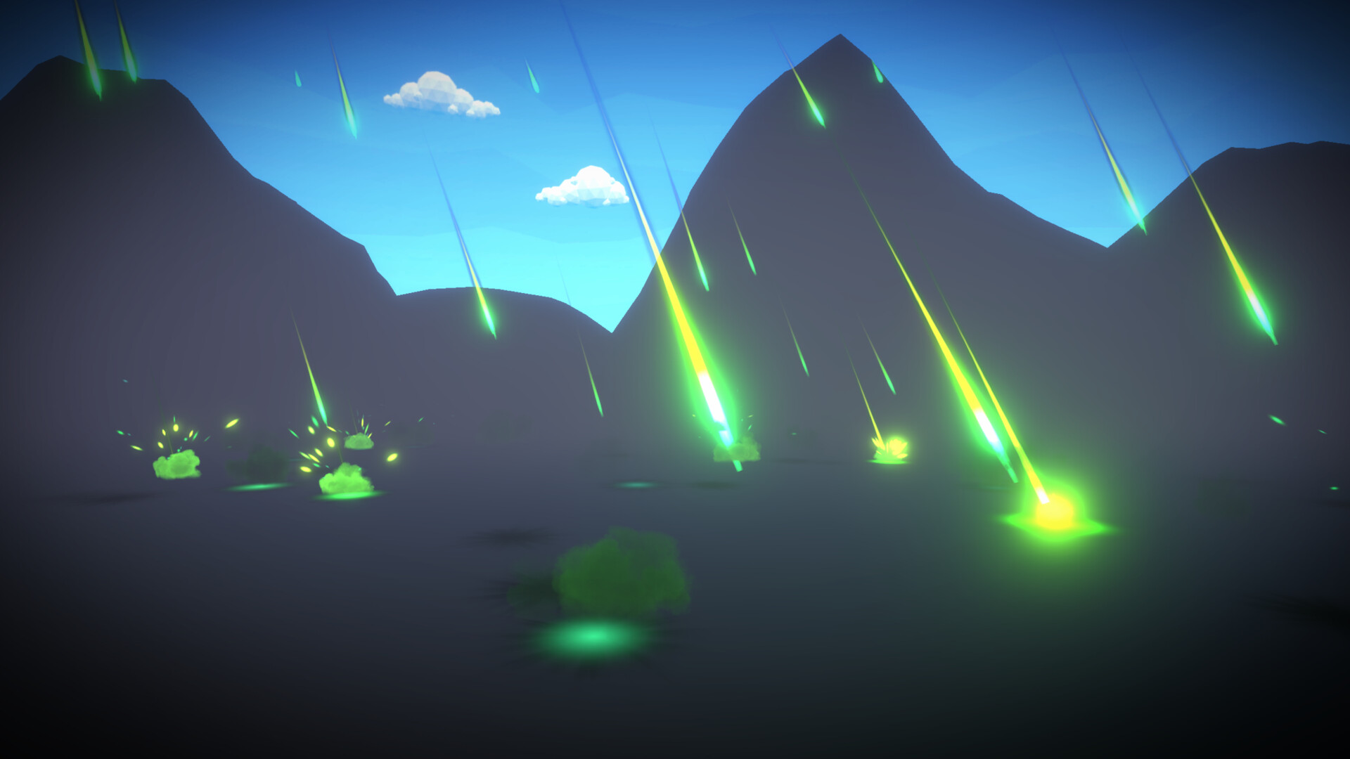 Gabriel Aguiar - Unity VFX Graph - Meteor Rain