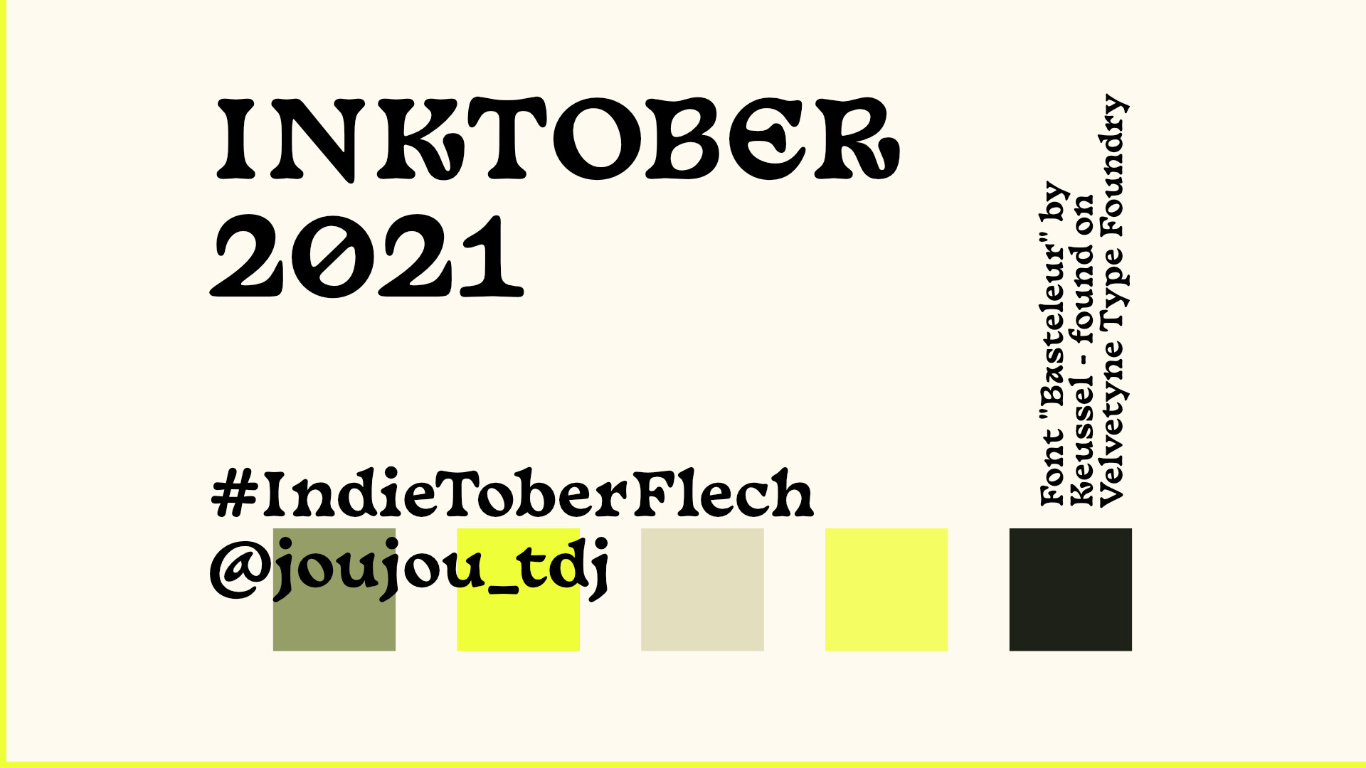 ArtStation - Inktober 2021 - title