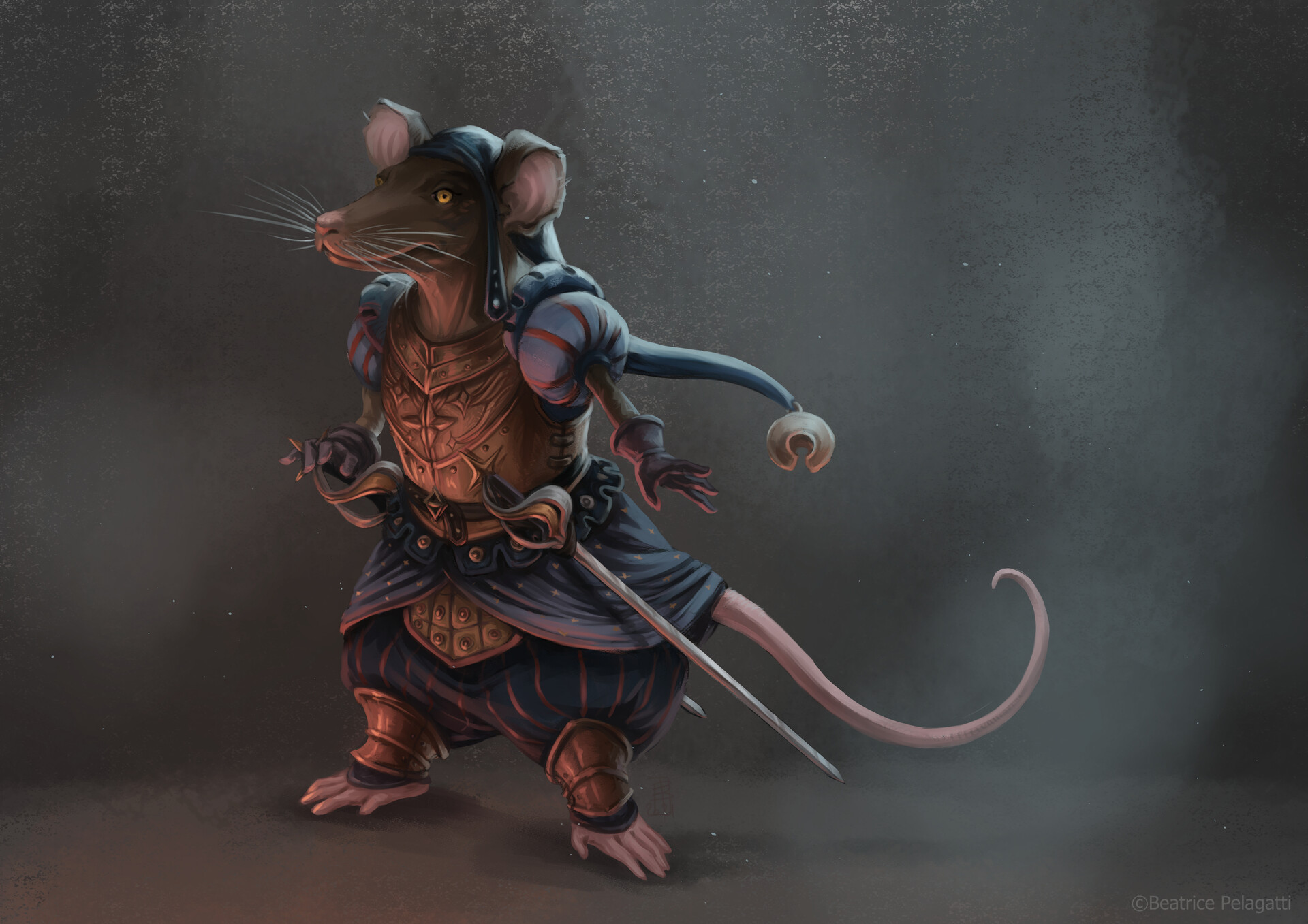 ArtStation - Rigil, Guardian of the temple of the Falling Stars