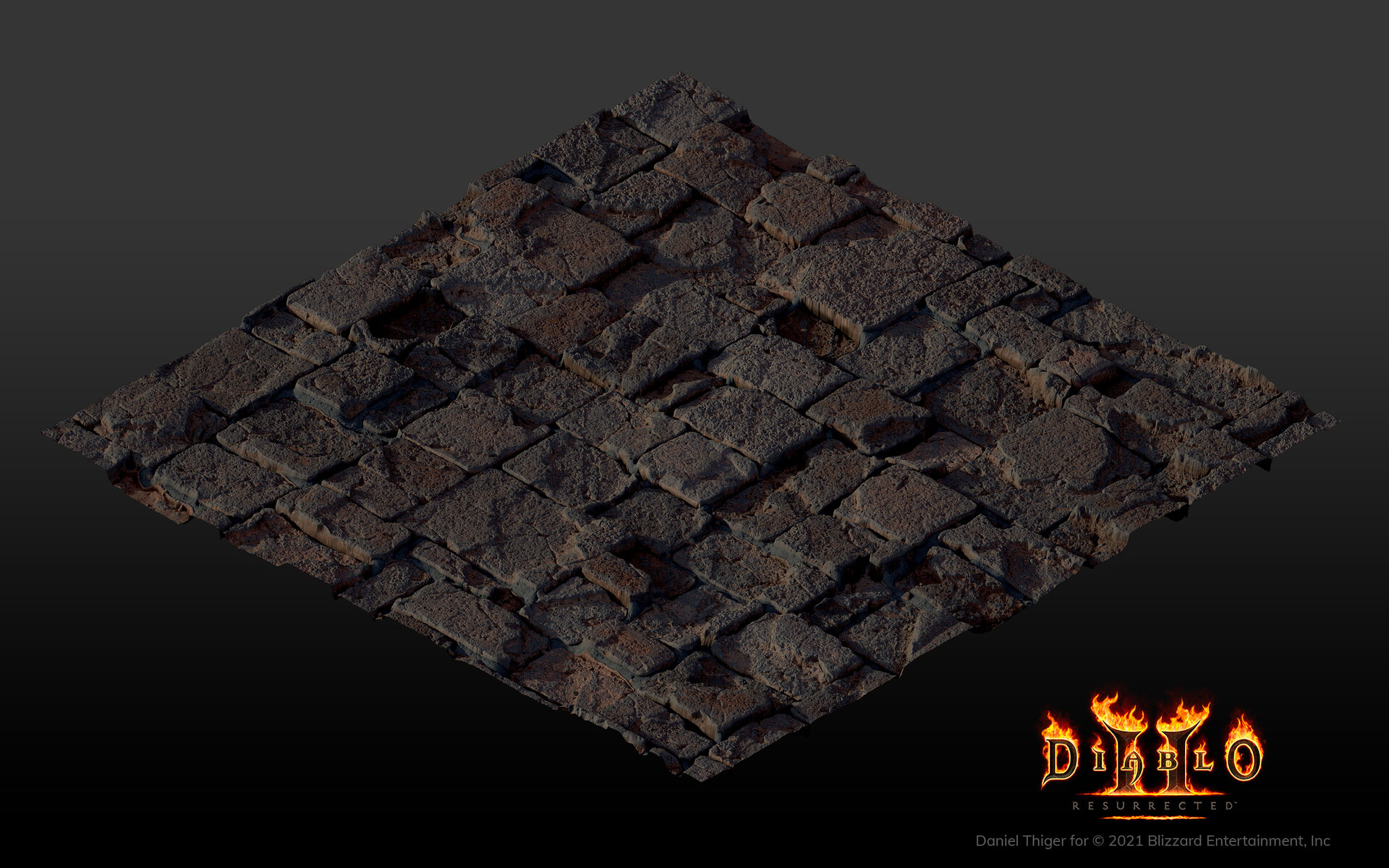 Daniel Thiger - Diablo II: Resurrected | Floor Materials