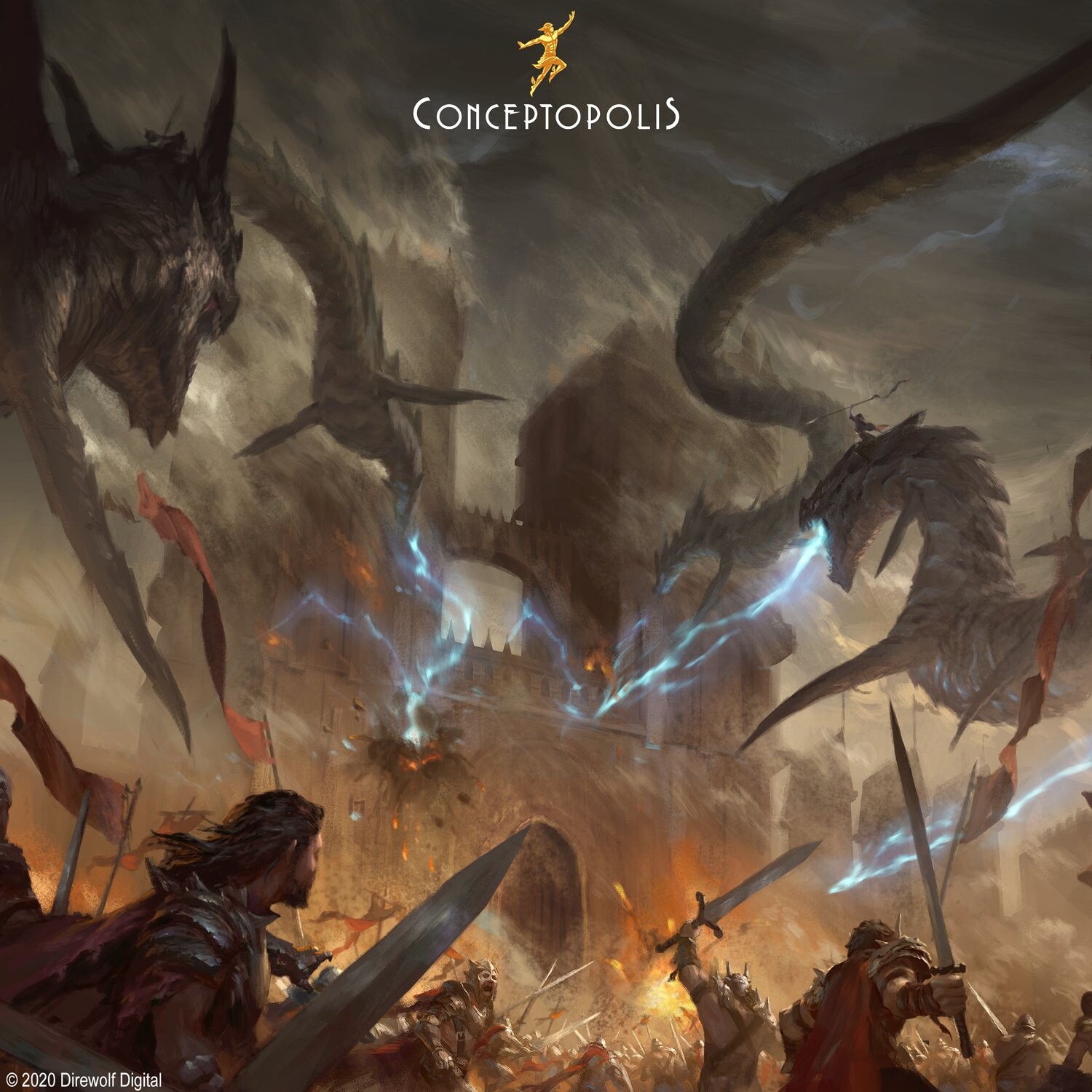 ArtStation - Attack on the Castle