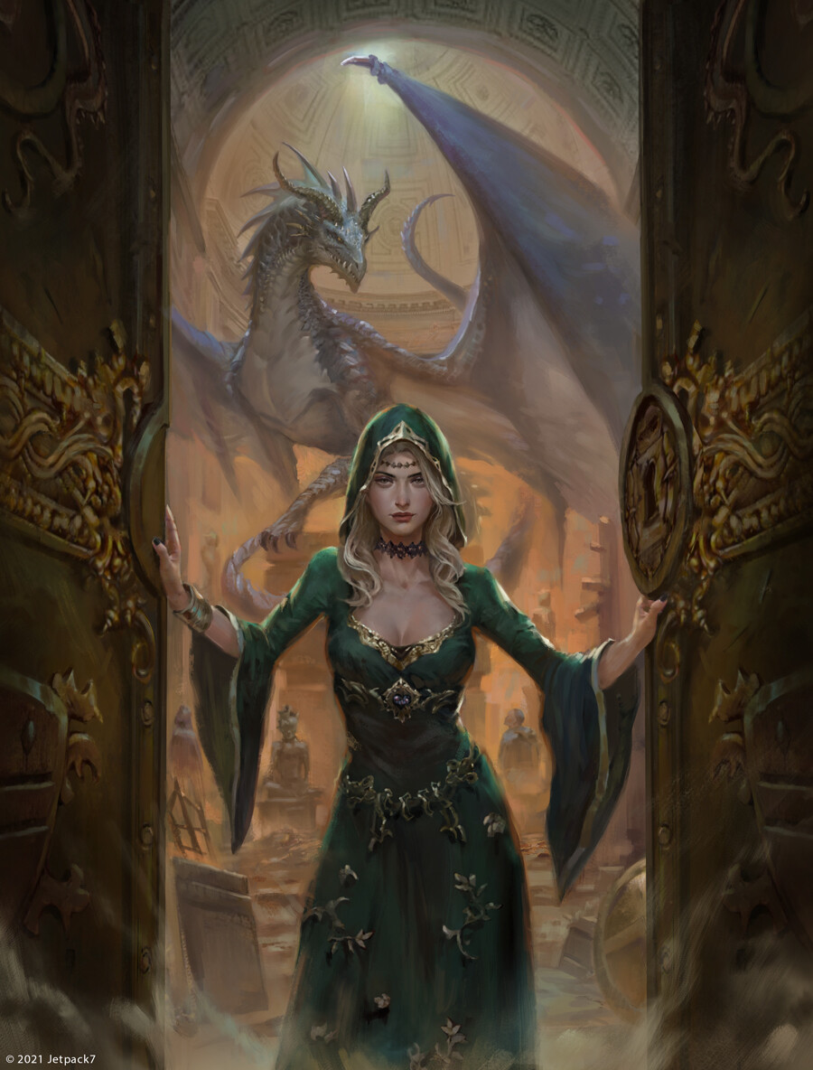 ArtStation - A dragon called Immyrg Umrys