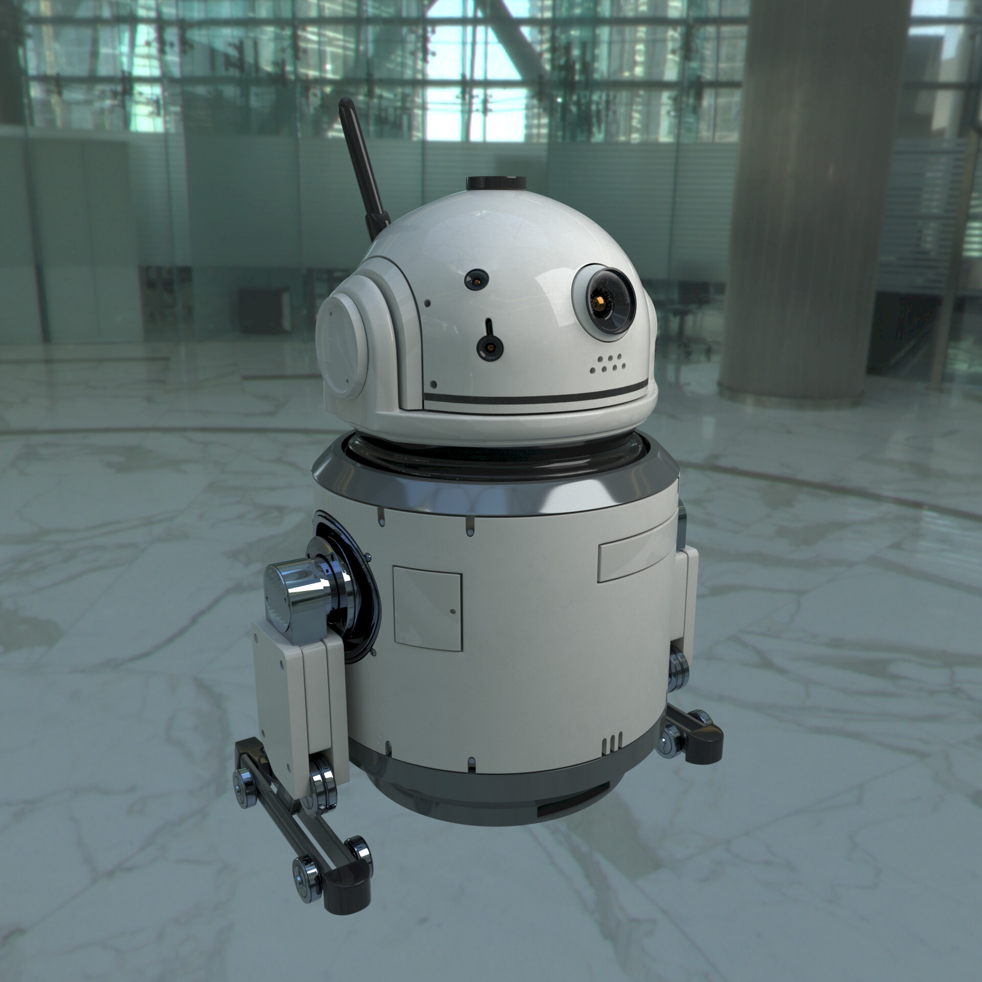 ArtStation - Robot/Droid - Toyota Ad 2016