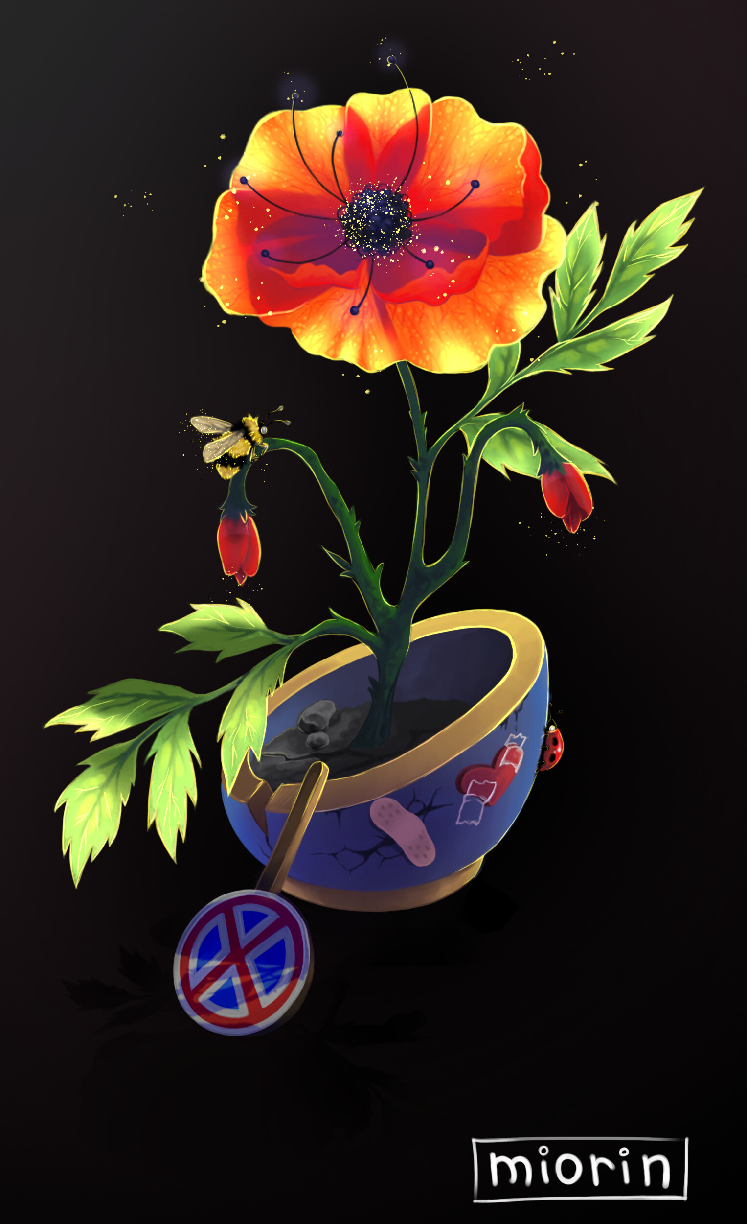 ArtStation - Flower fairy (form 1)