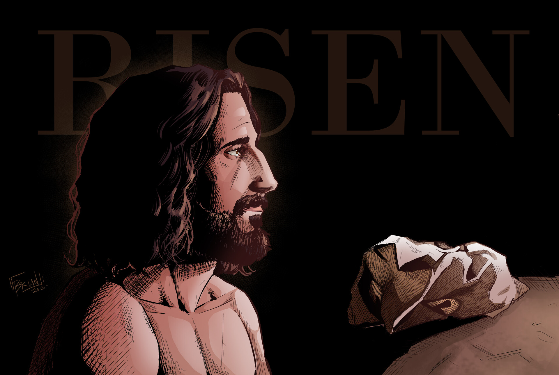 ArtStation - JESUS IS RISEN from "The Chosen"