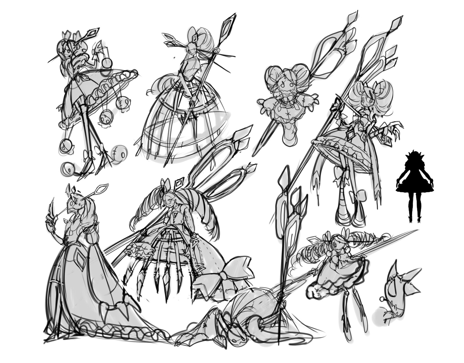 Emma Eastlake - LOL Champion Monster Redesign: Gwen - The Unwoven