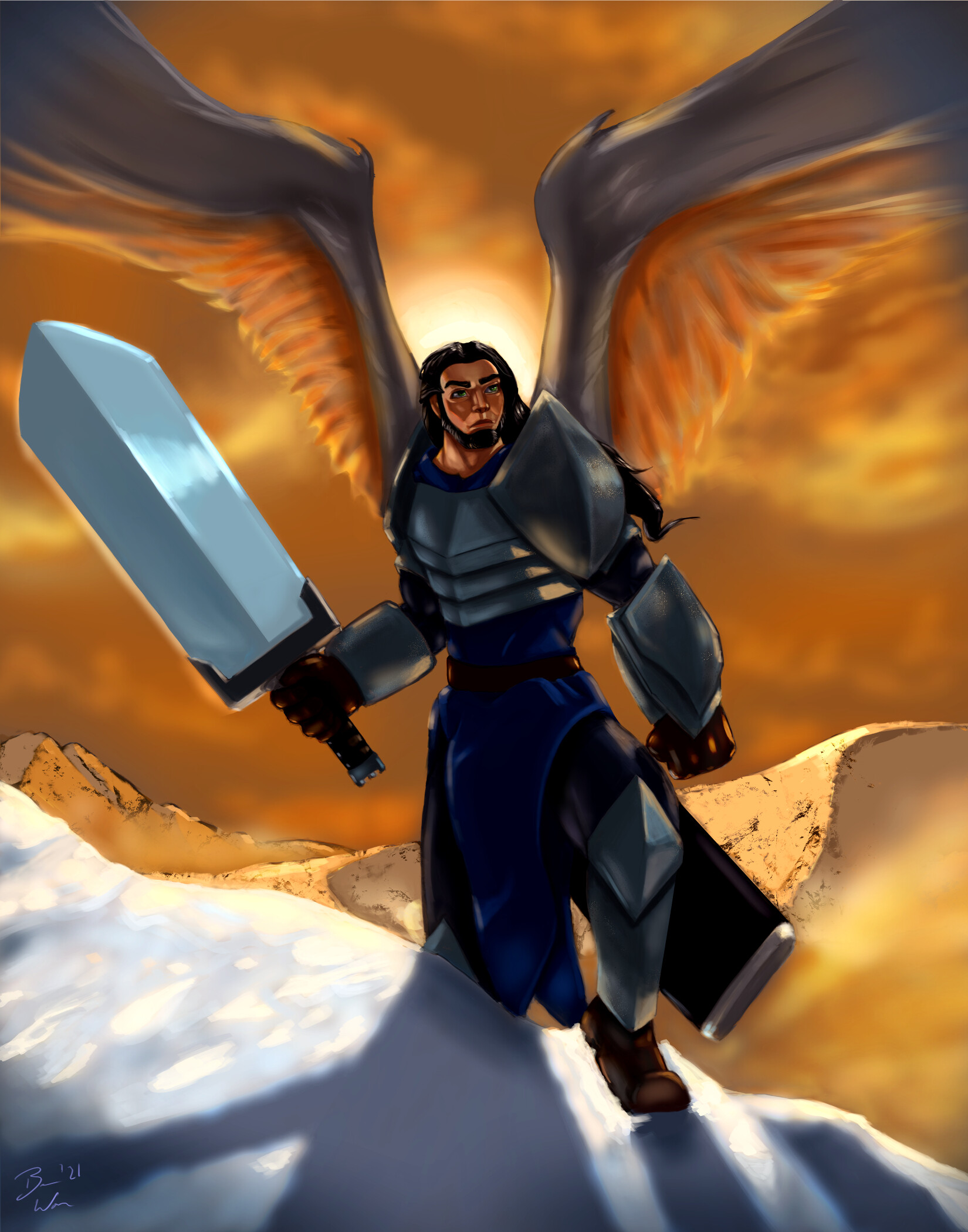 ArtStation - Michael, The Archangel