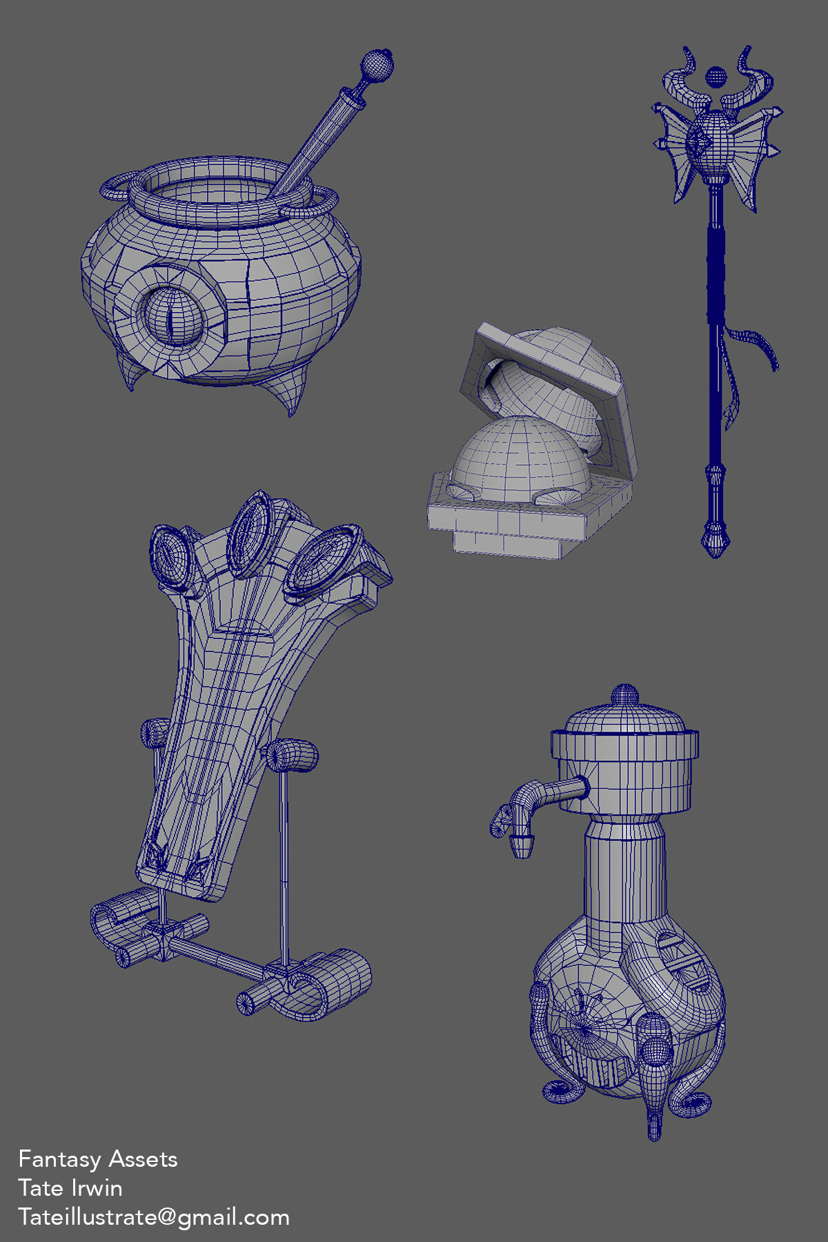 ArtStation - Fantasy Assets/Props