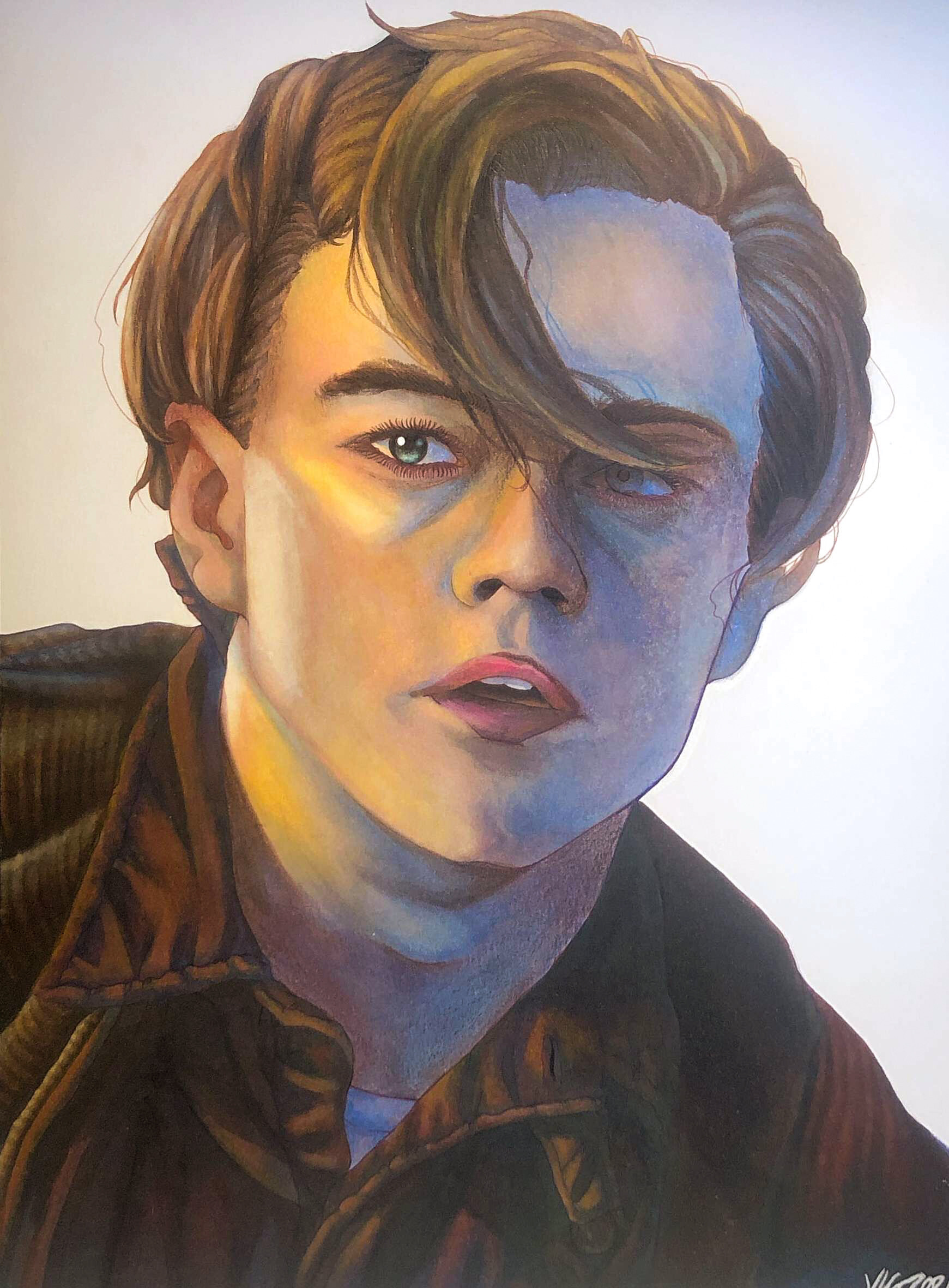 how to draw jack dawson step by step