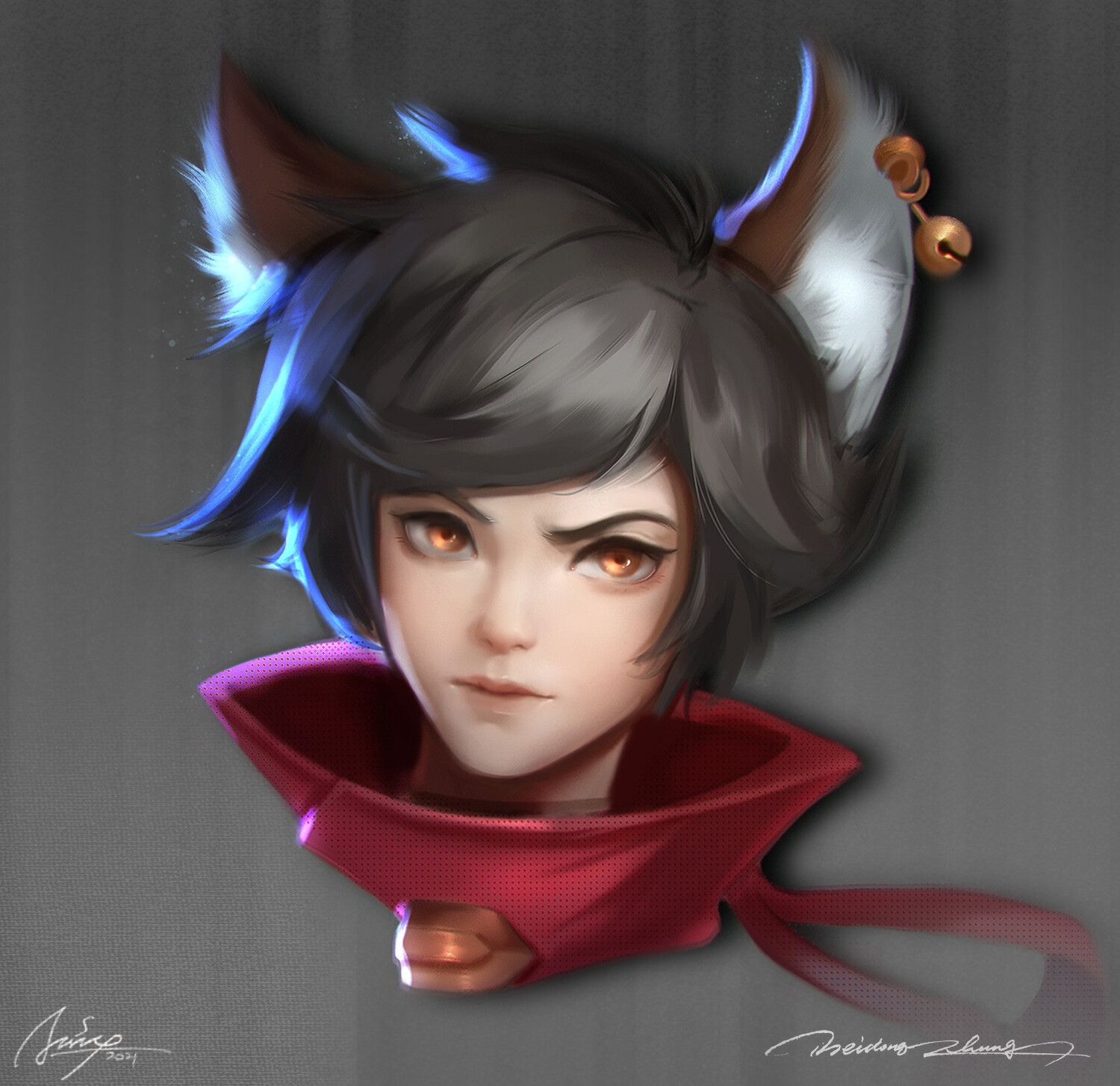 ArtStation - 【Honor of Kings】- Li, Yuanfang Icon Fanart Adult Version