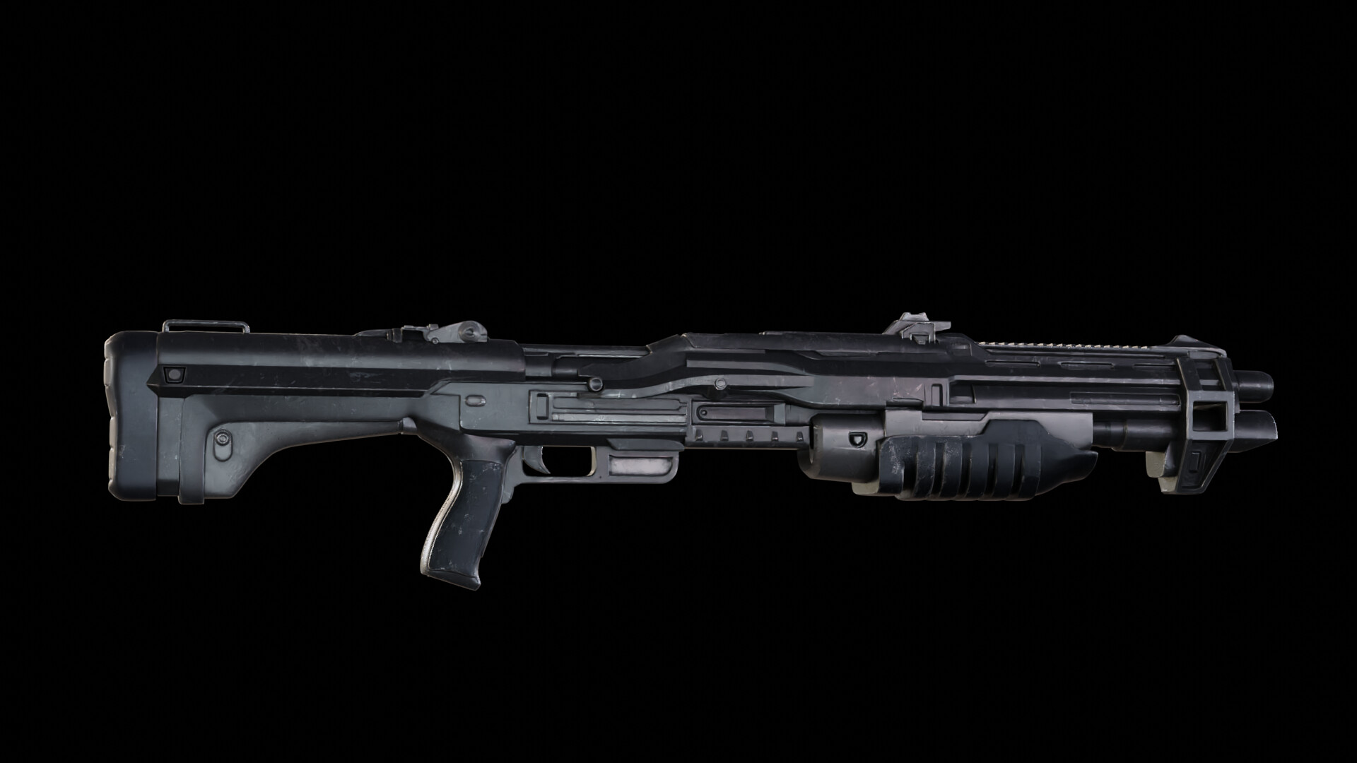 ArtStation - M45 Tactical Shotgun
