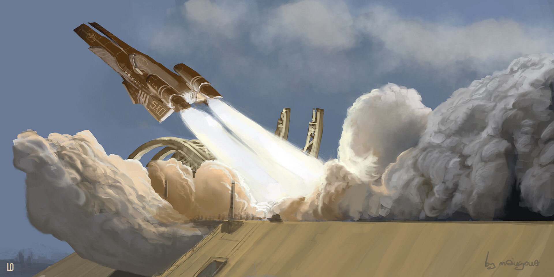 ArtStation - Space environment 580