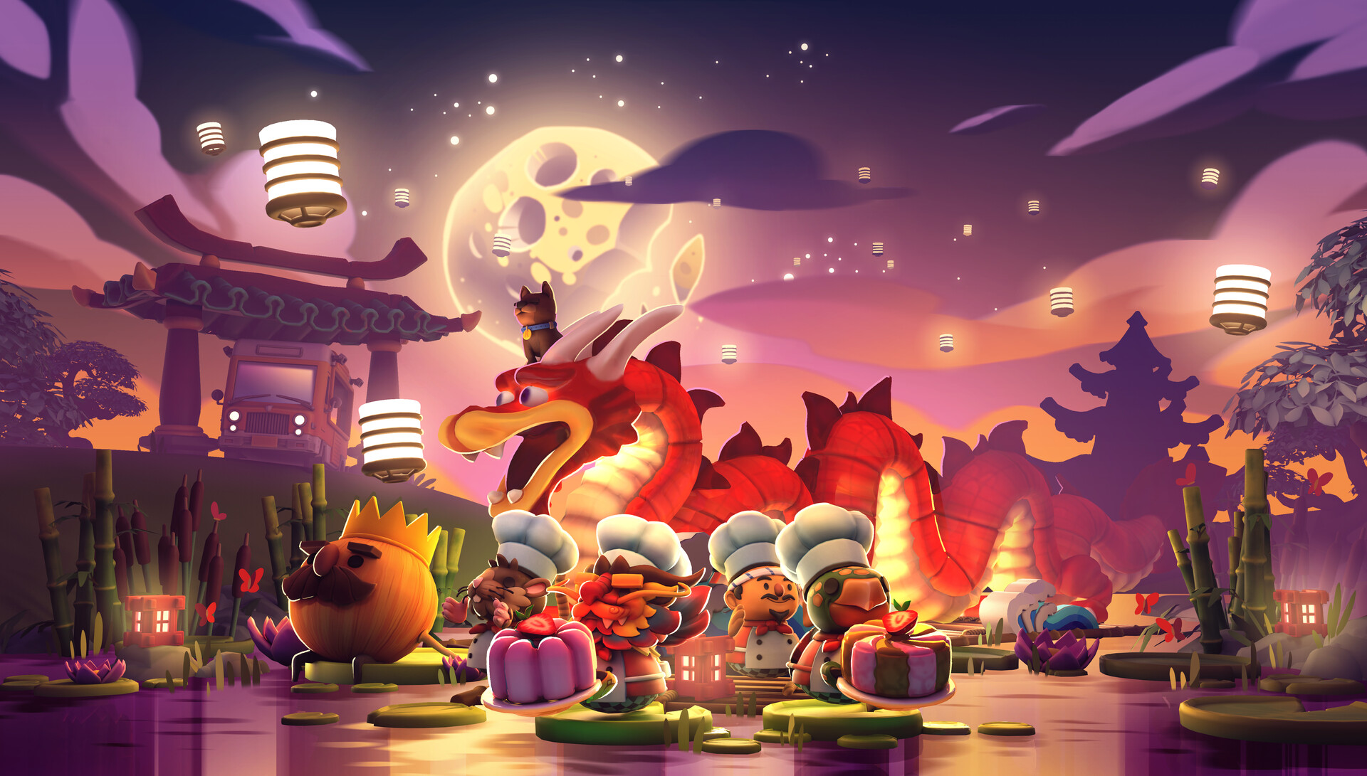 Luke Viljoen - Overcooked 2 Key Arts