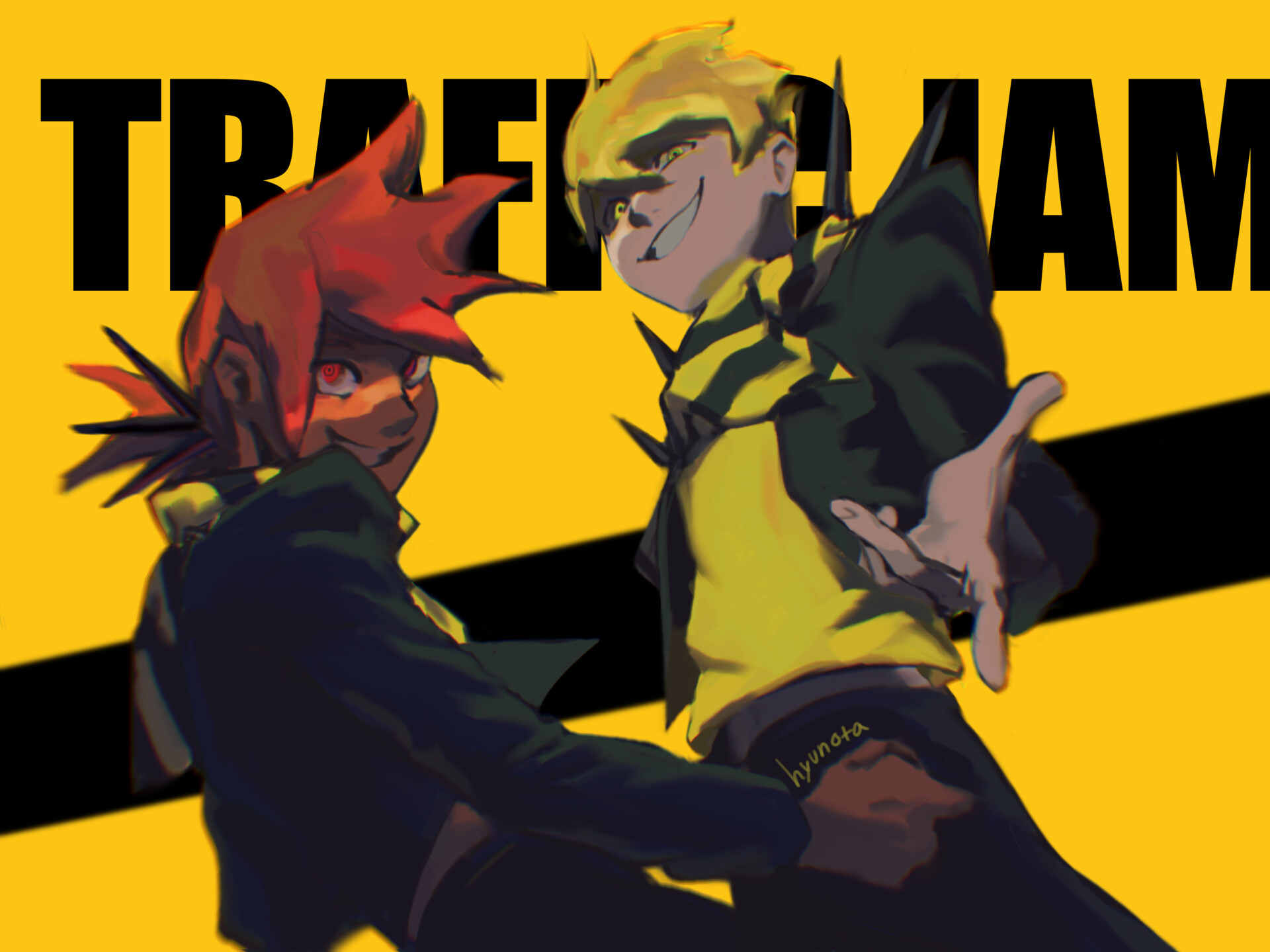 ArtStation - TRAFFIC JAM, 2021