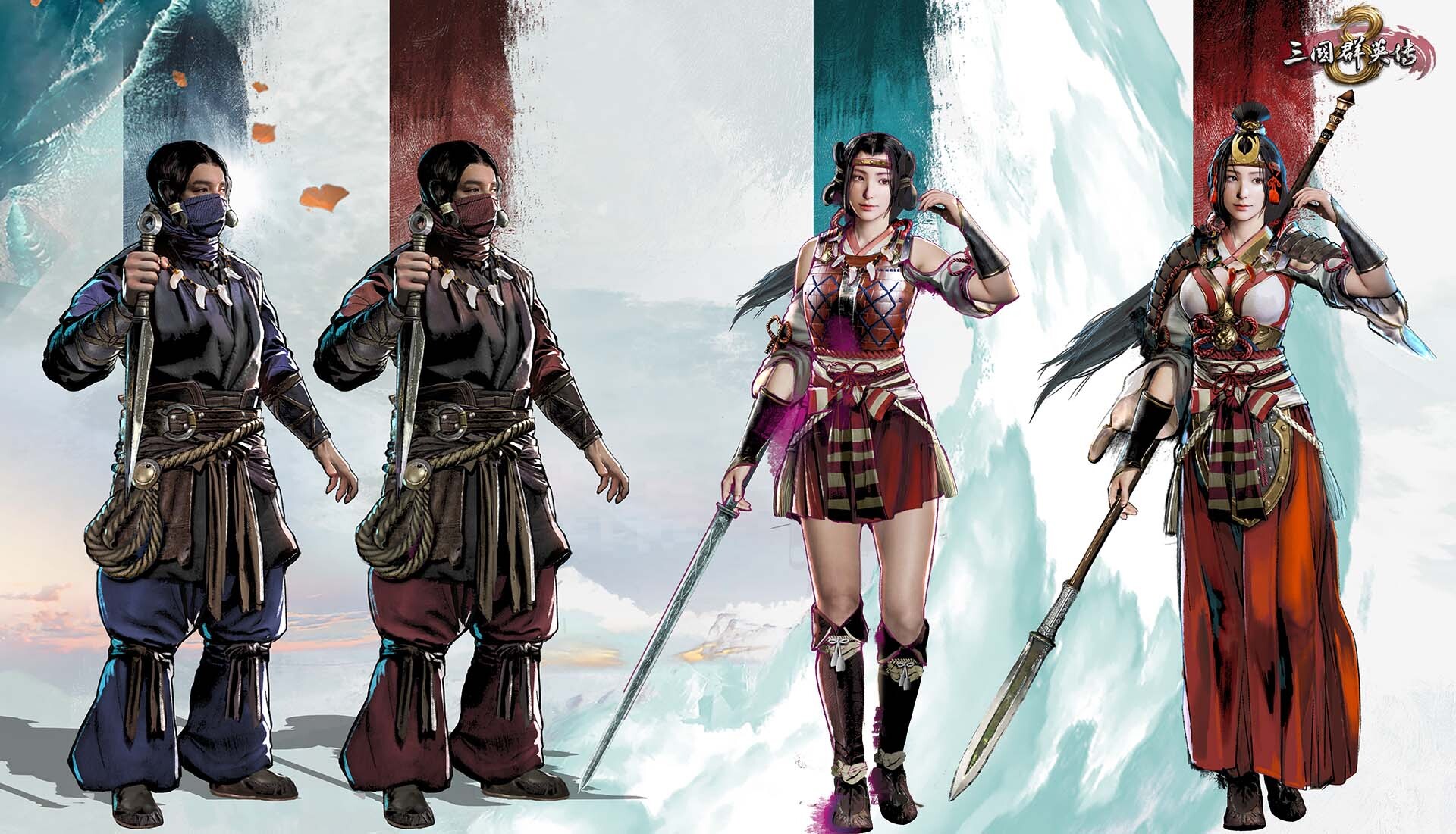 ArtStation - The Legend of Three Kingdoms VIII_DLC_Character concept