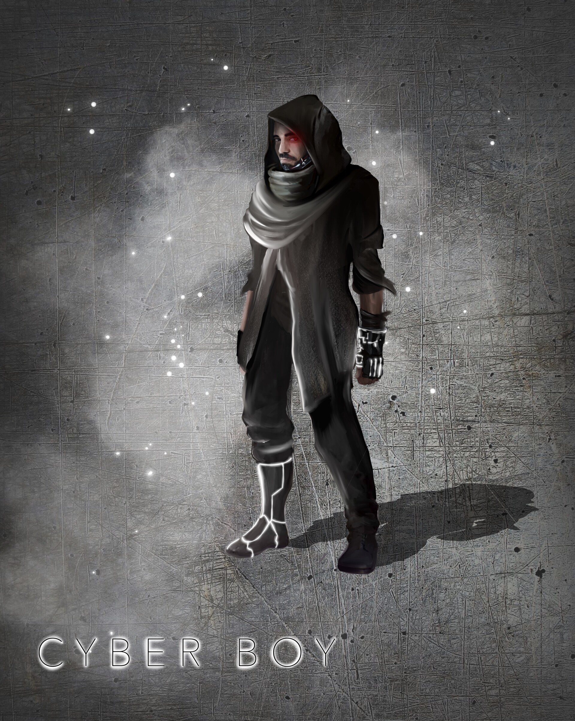 ArtStation - Cyber_CharacterSketch_2