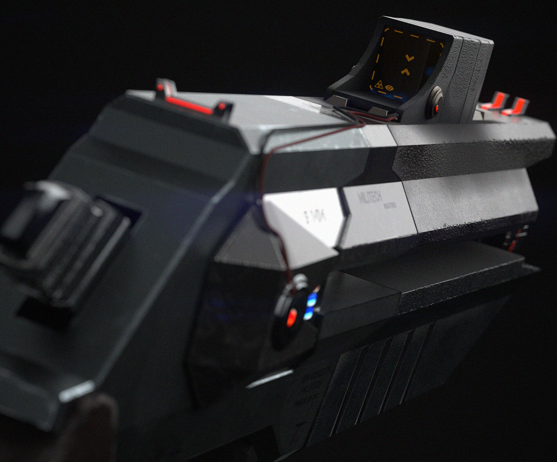 ArtStation - Cyber-Pistol