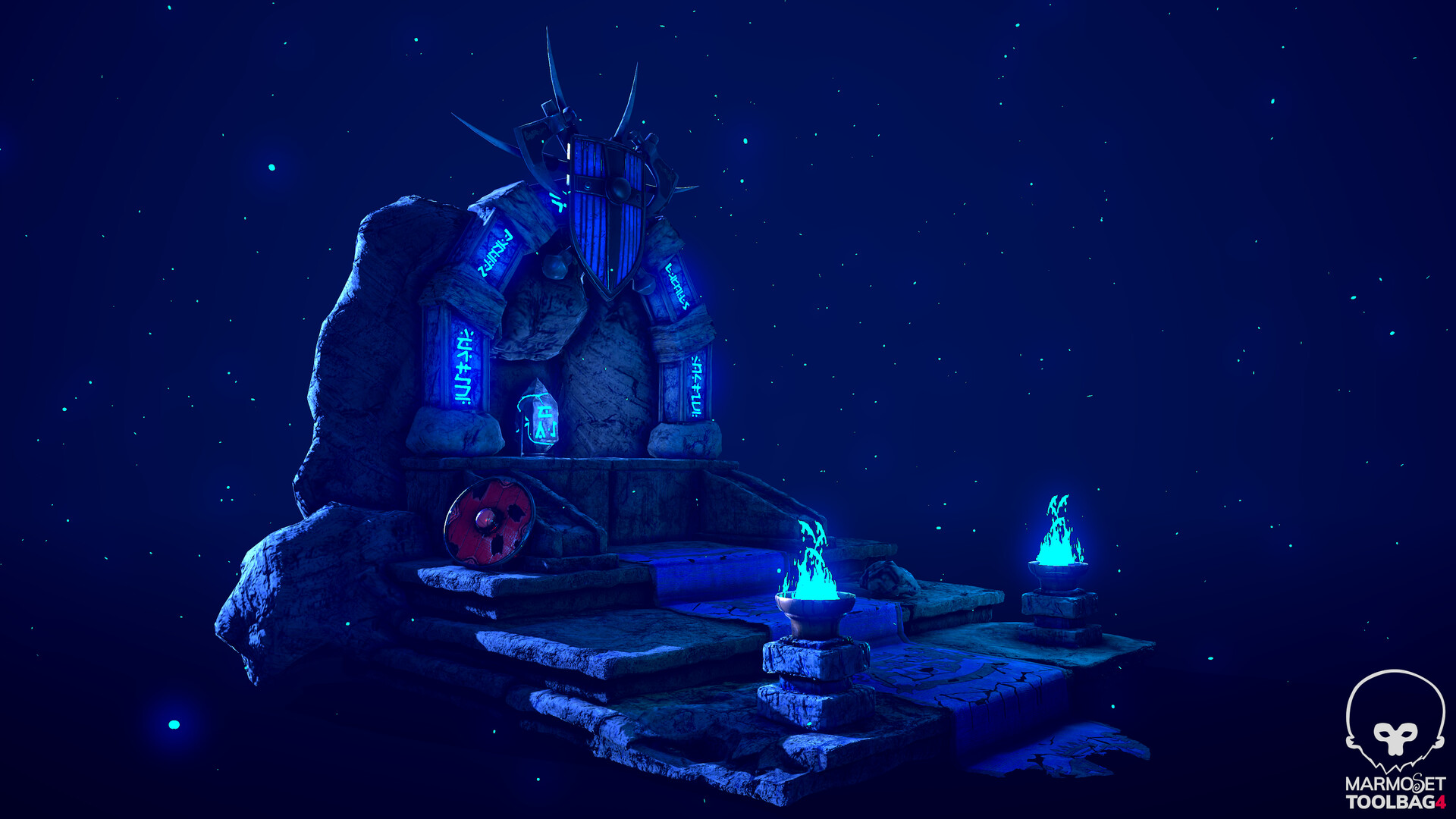 ArtStation - Night altar...