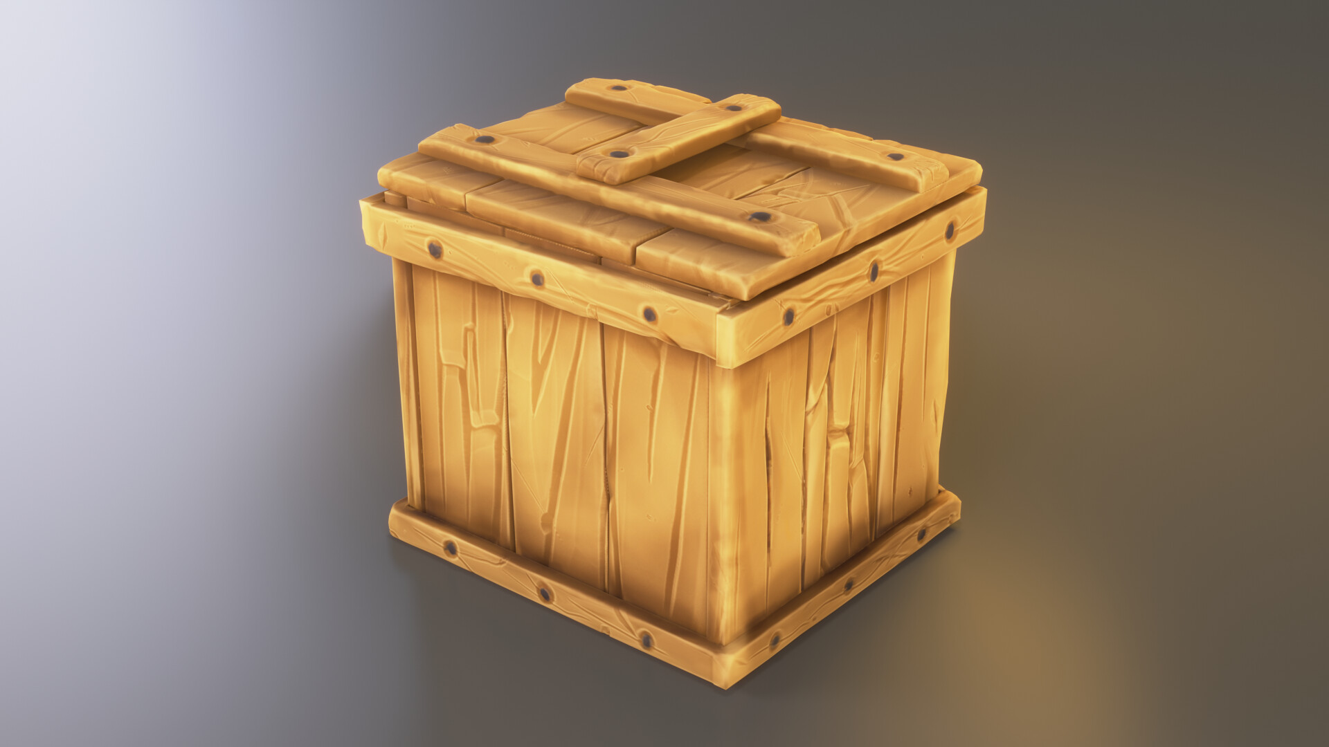 ArtStation - The Box (Stylized)