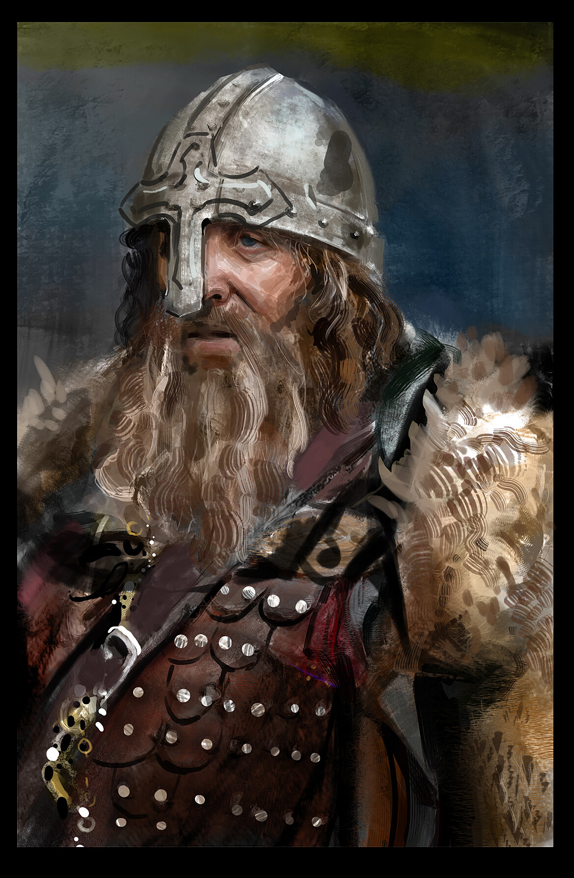 ArtStation - knight Portrait