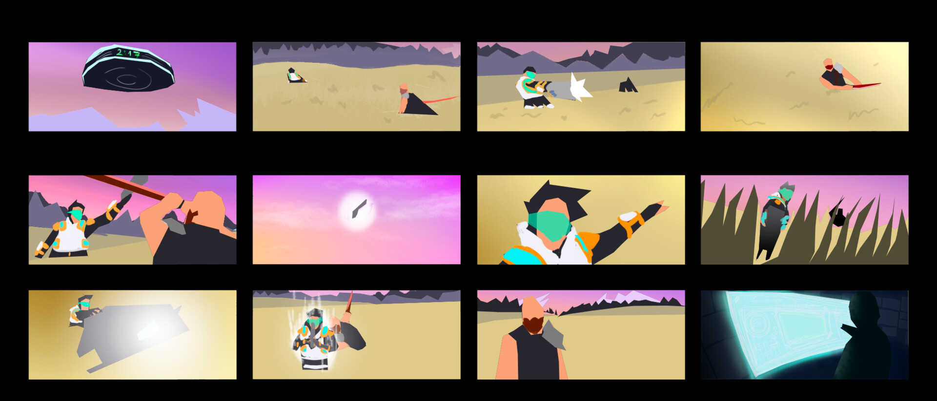 Martin Blasina - Fated Rivals - 3D Animation