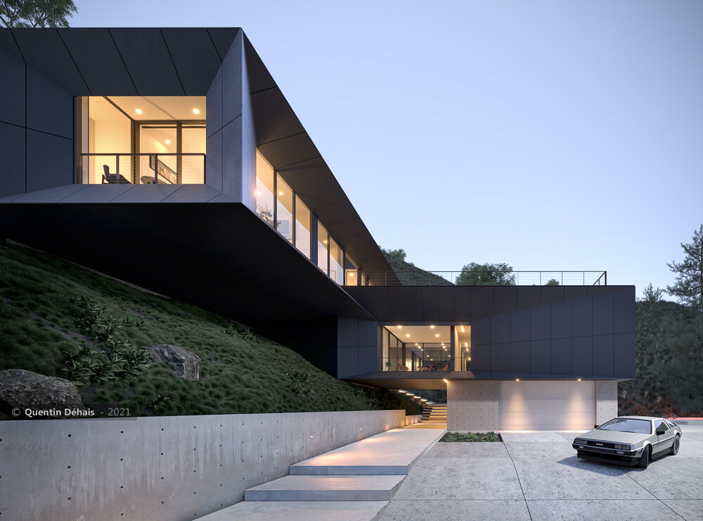 ArtStation - LR2 House (USA)