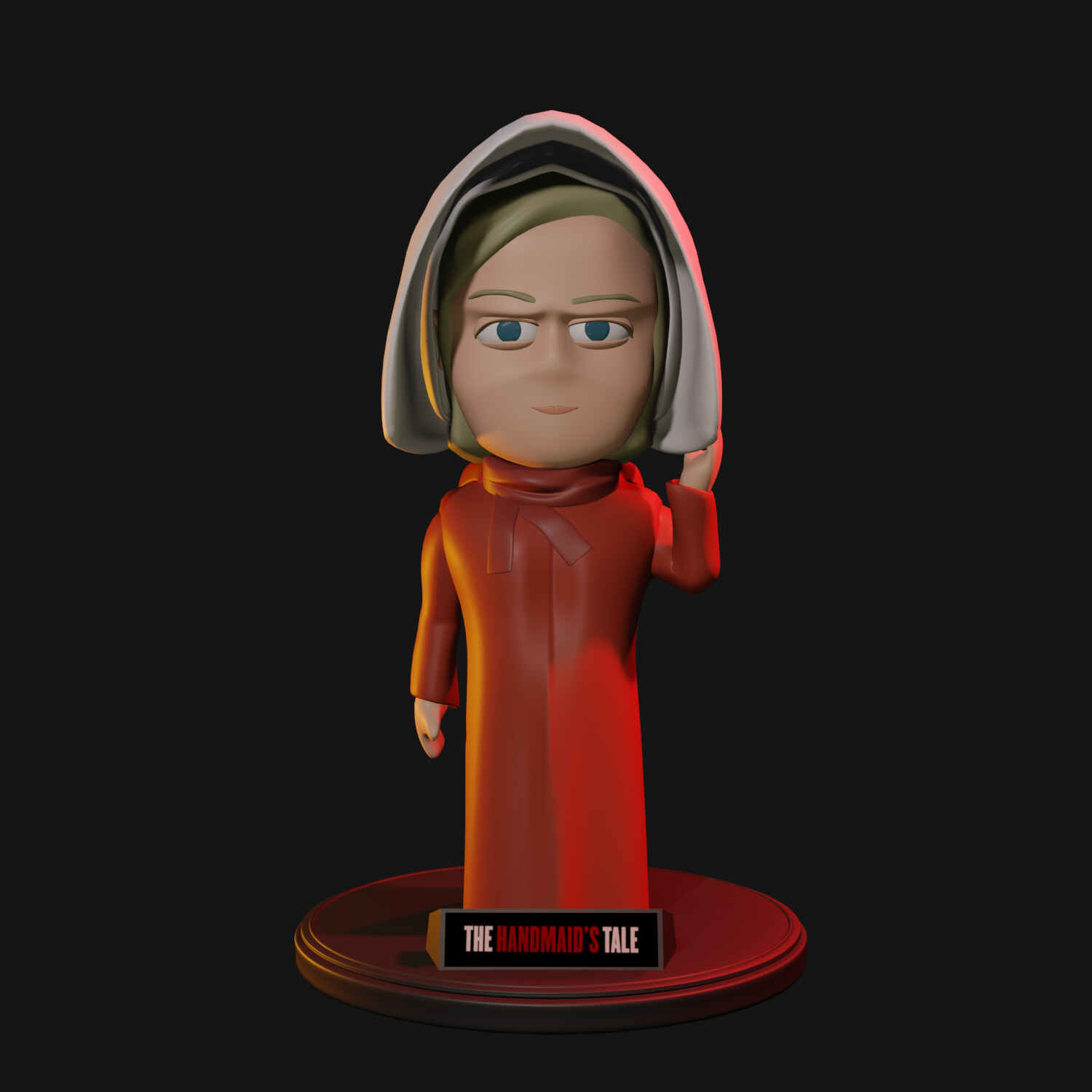 ArtStation - The Handsmaid Tale Miniature - 3D model