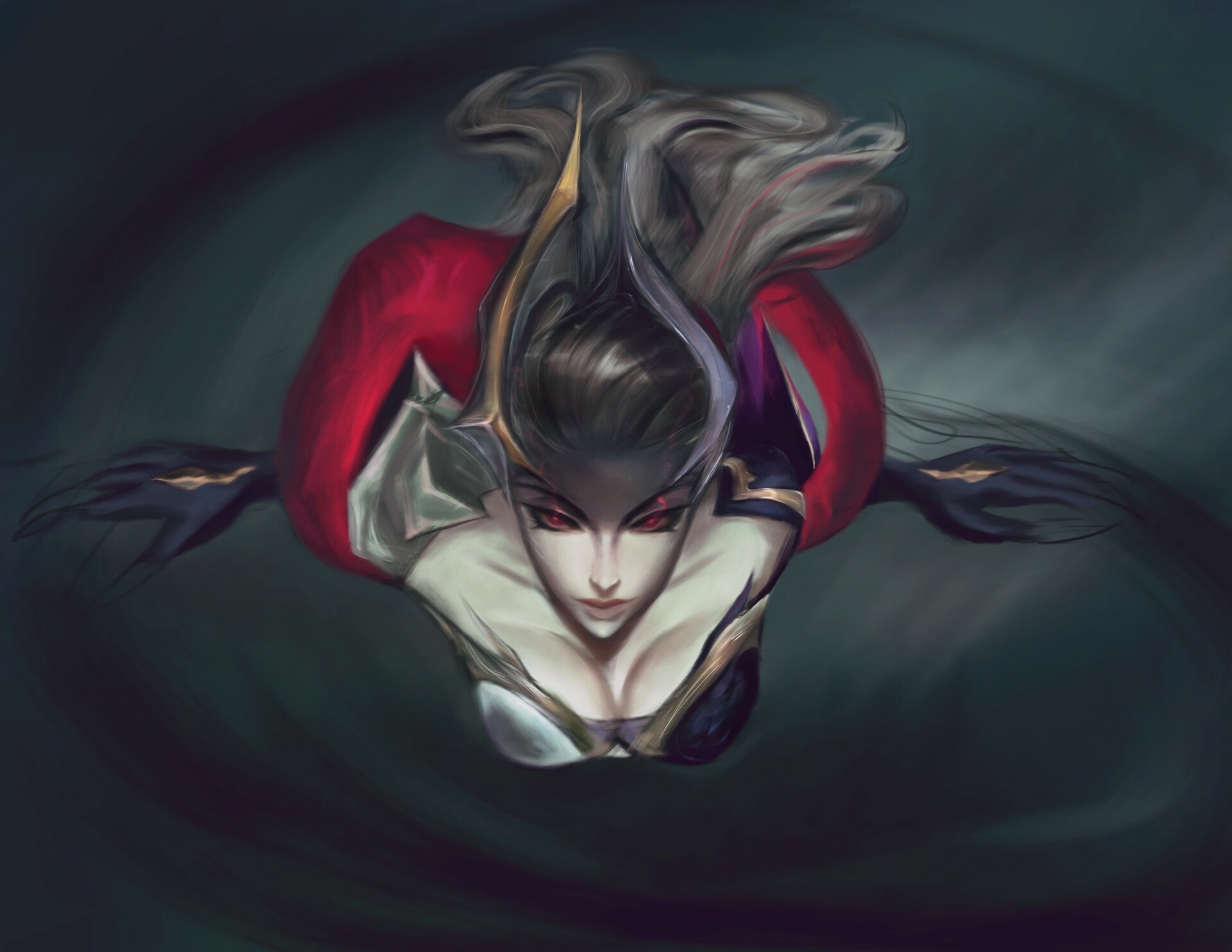 ArtStation - Coven Evelynn Practice piece