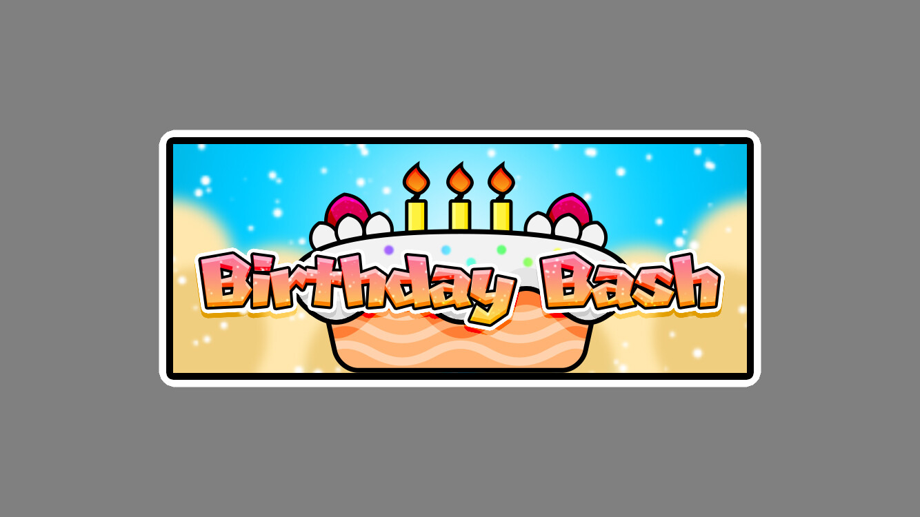 Kathryn Raccuglia - Mario Party Pocket Birthday Bash Board Logo