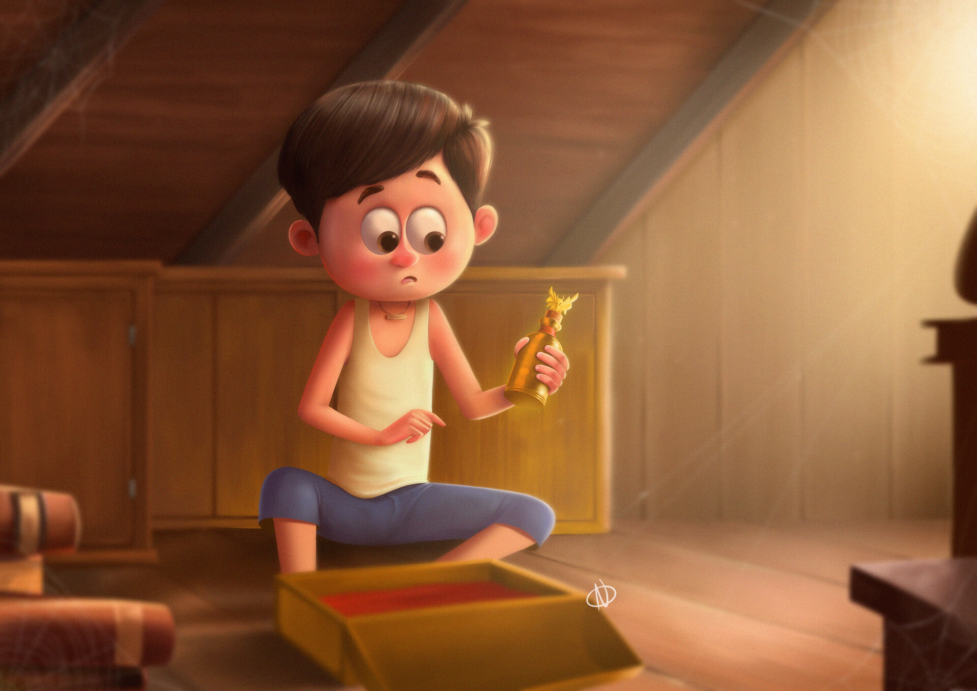 ArtStation - Meeting Kuttichathan!