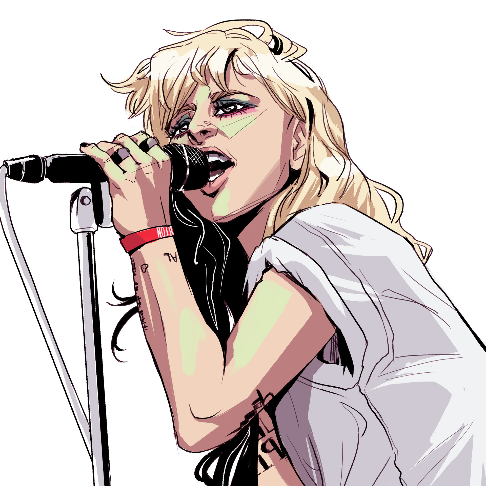 ArtStation - Hayley Williams Sketch