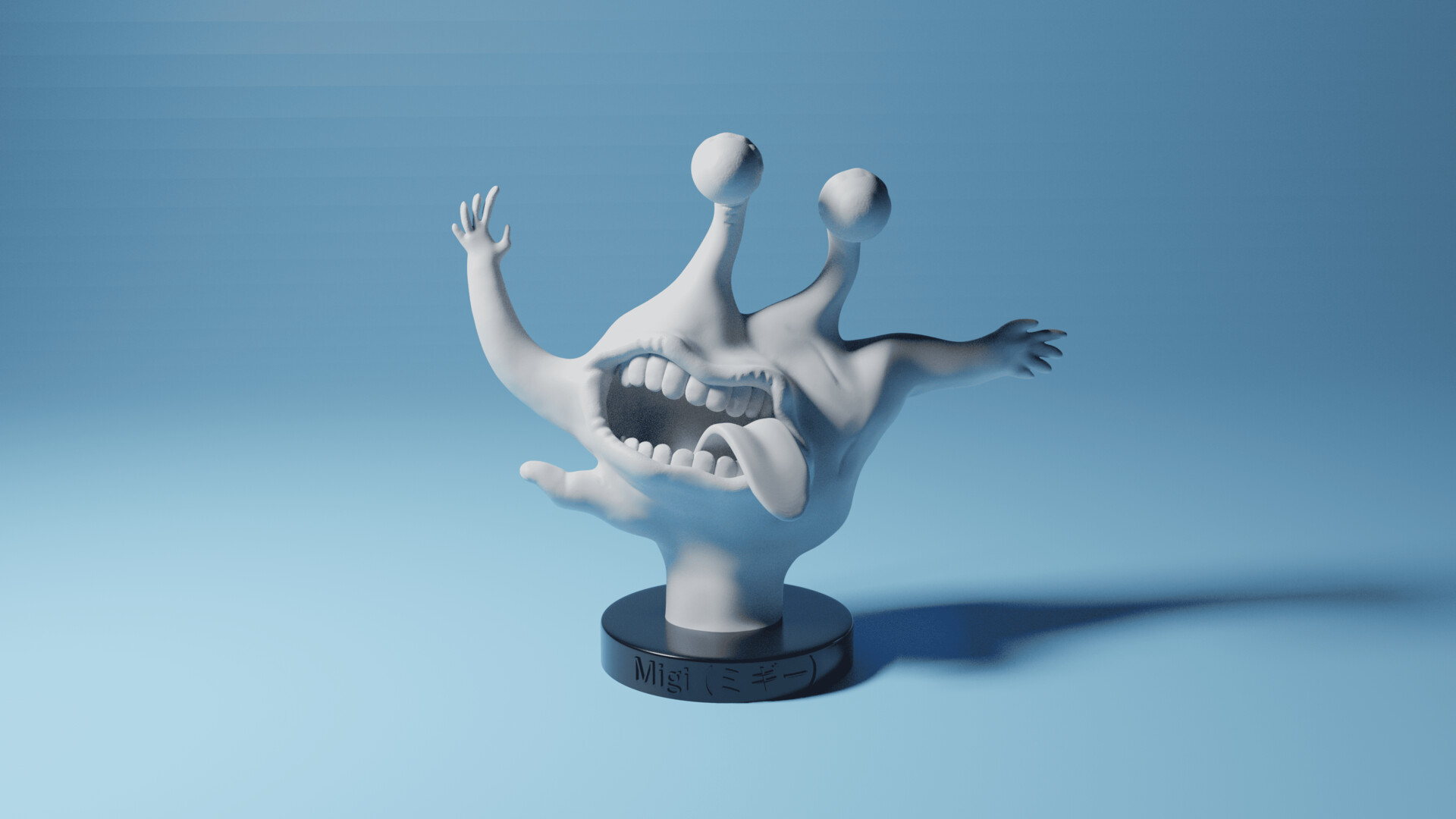 ArtStation - Migi (from Parasyte: The Maxim) - 3d printed model