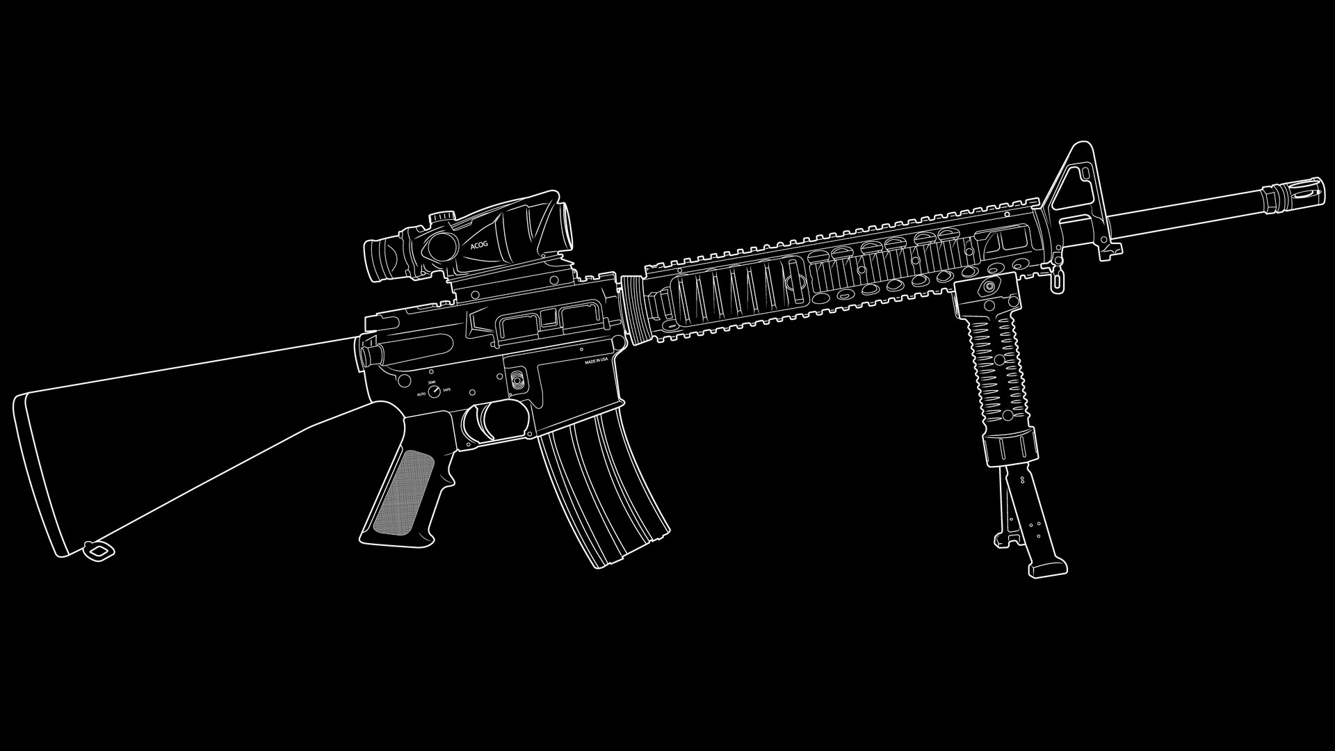 M16 Outline