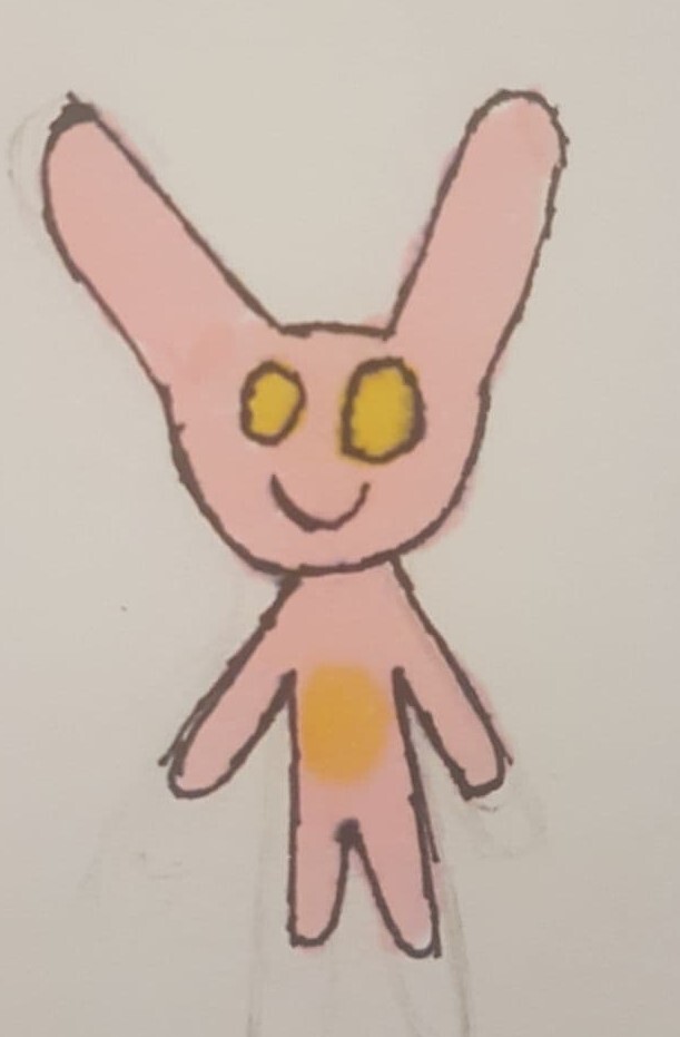 ArtStation - pink alien rabbit