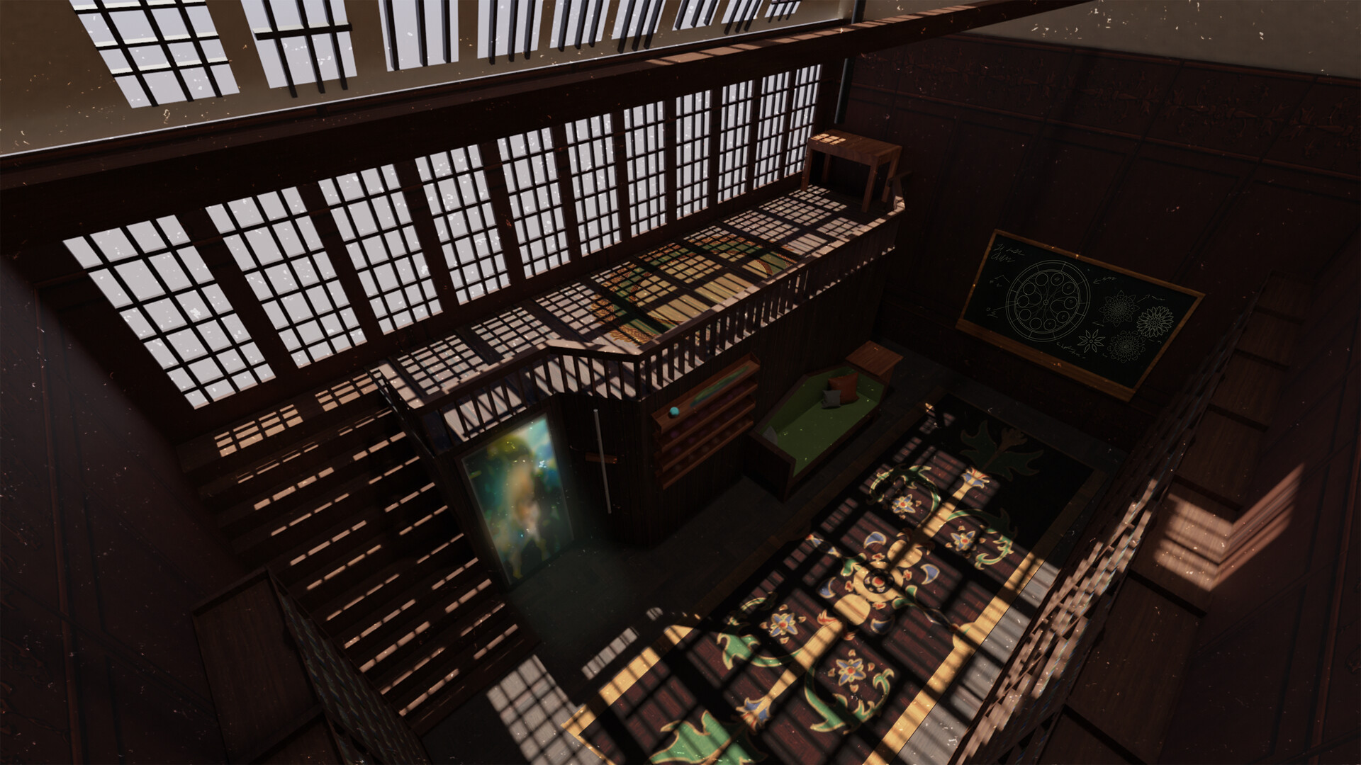 ArtStation - Cabin Interior