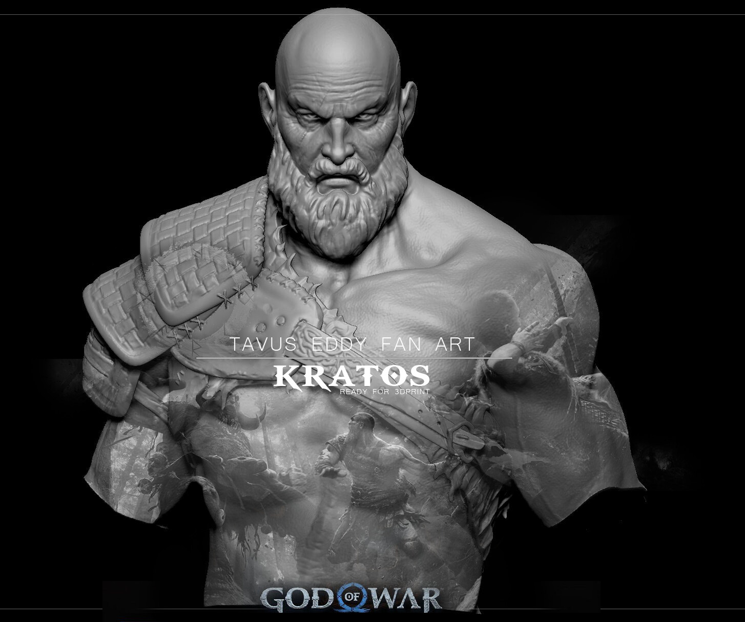 ArtStation - Kratos Print3D