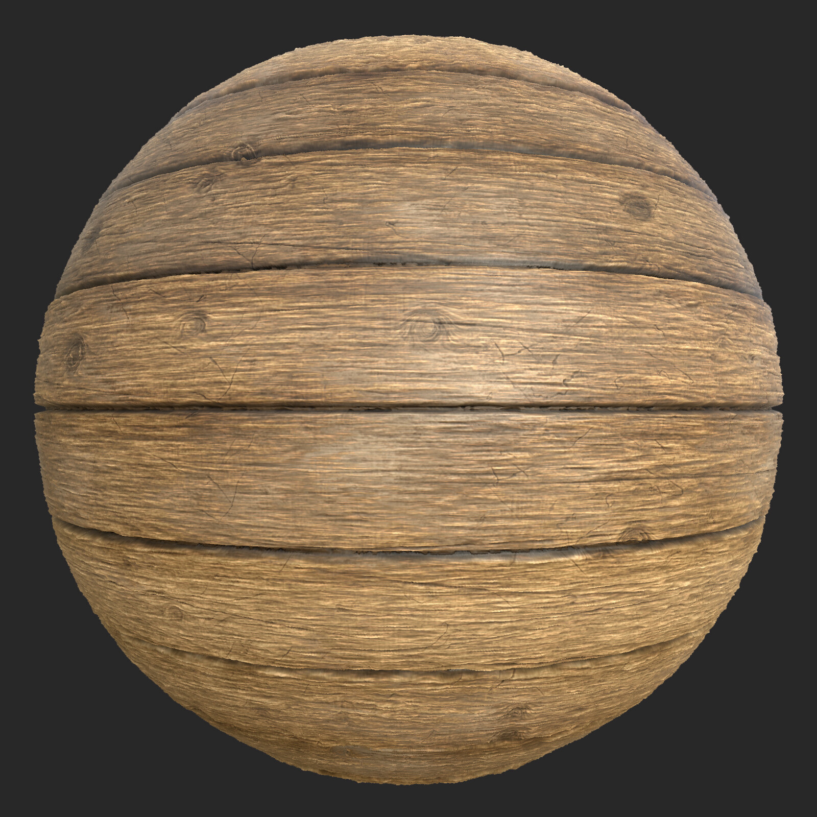 TextureCan - Worn Old Wood Planks Texture