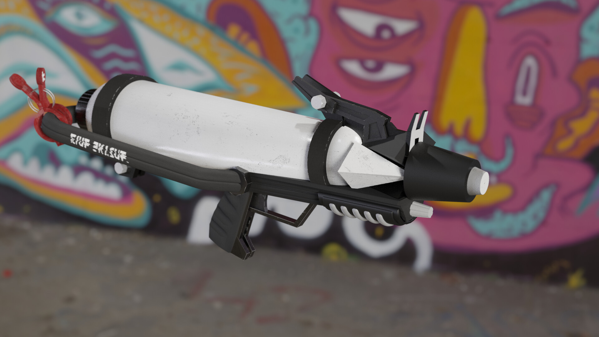 ArtStation - Splatoon - Kensa Splattershot Pro